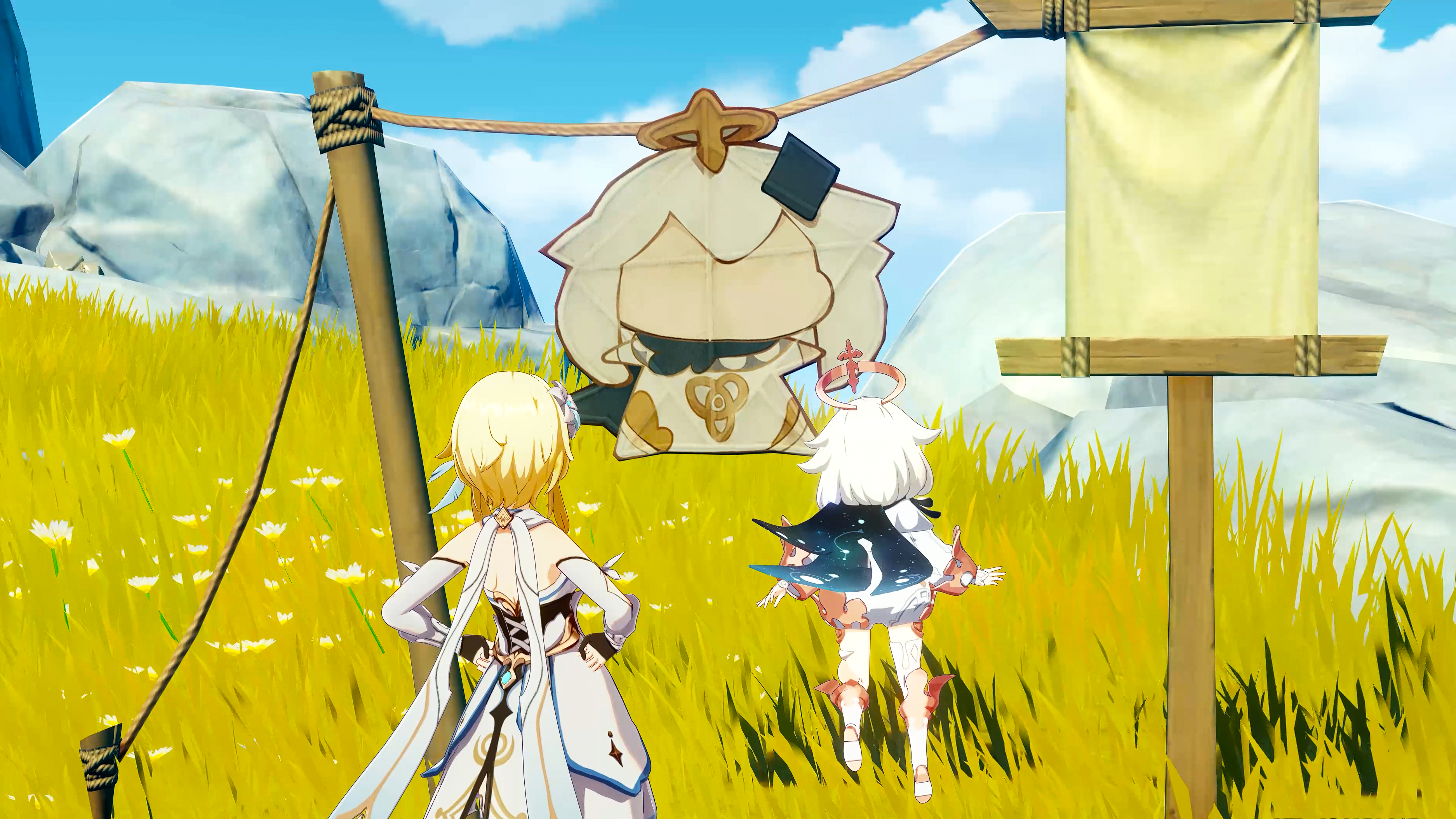 Let's draw the face of Paimon kite! Genshin Impact | HoYoLAB