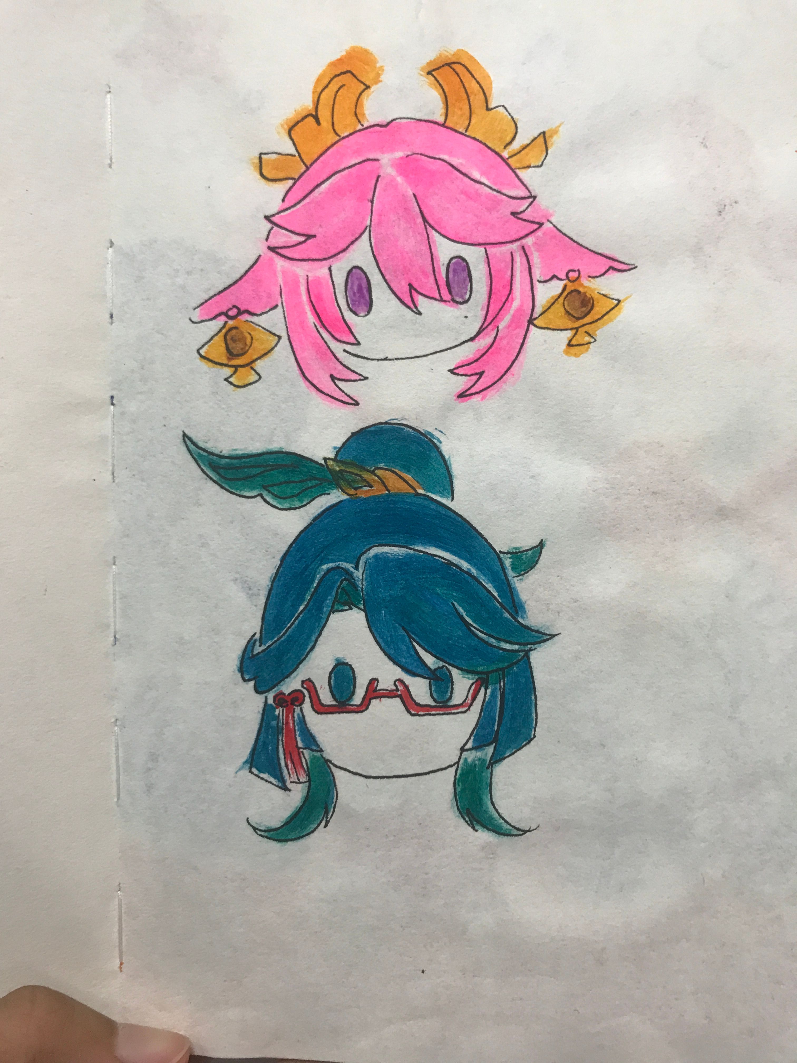 january art dump :'D Genshin Impact | HoYoLAB