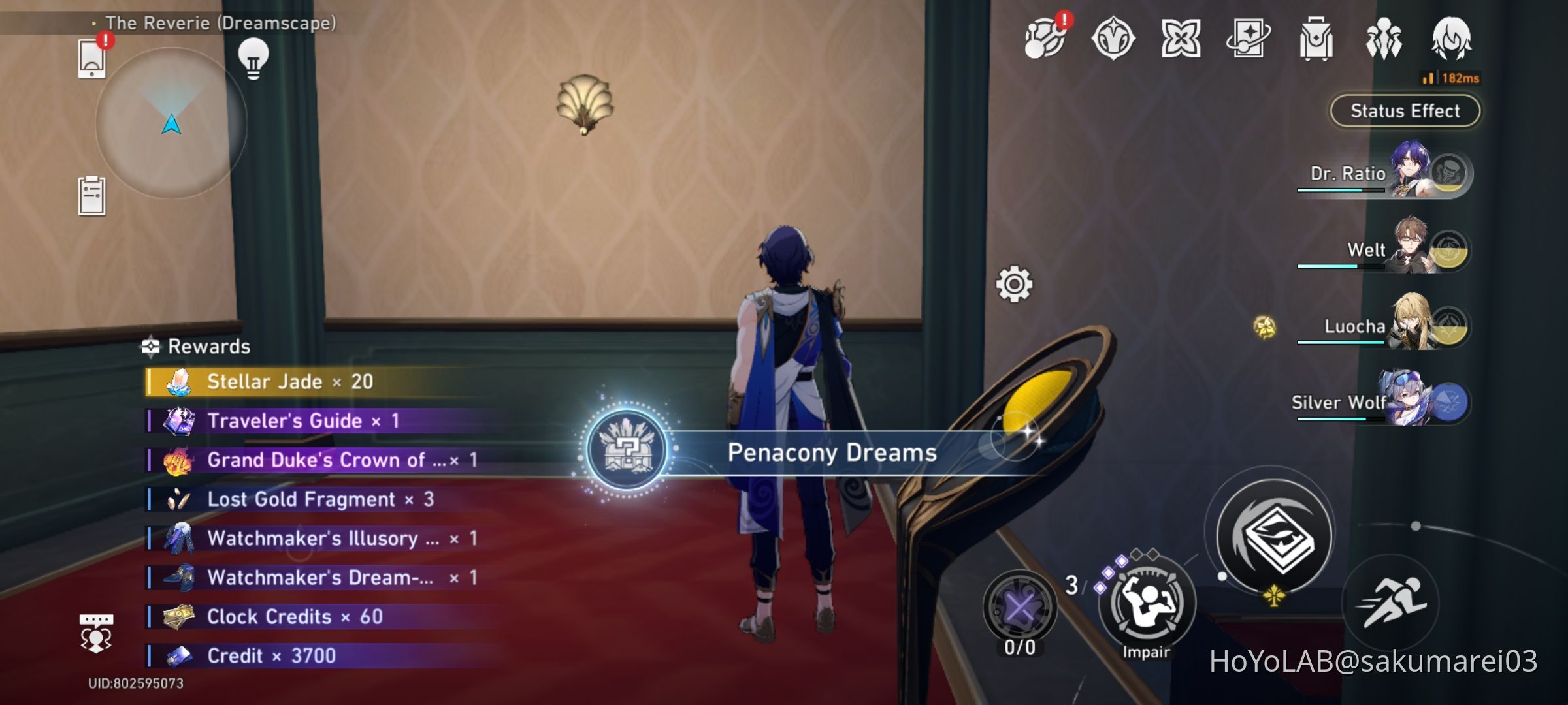 Achievements and finally Clockie Statue reached lvl20. Honkai: Star ...