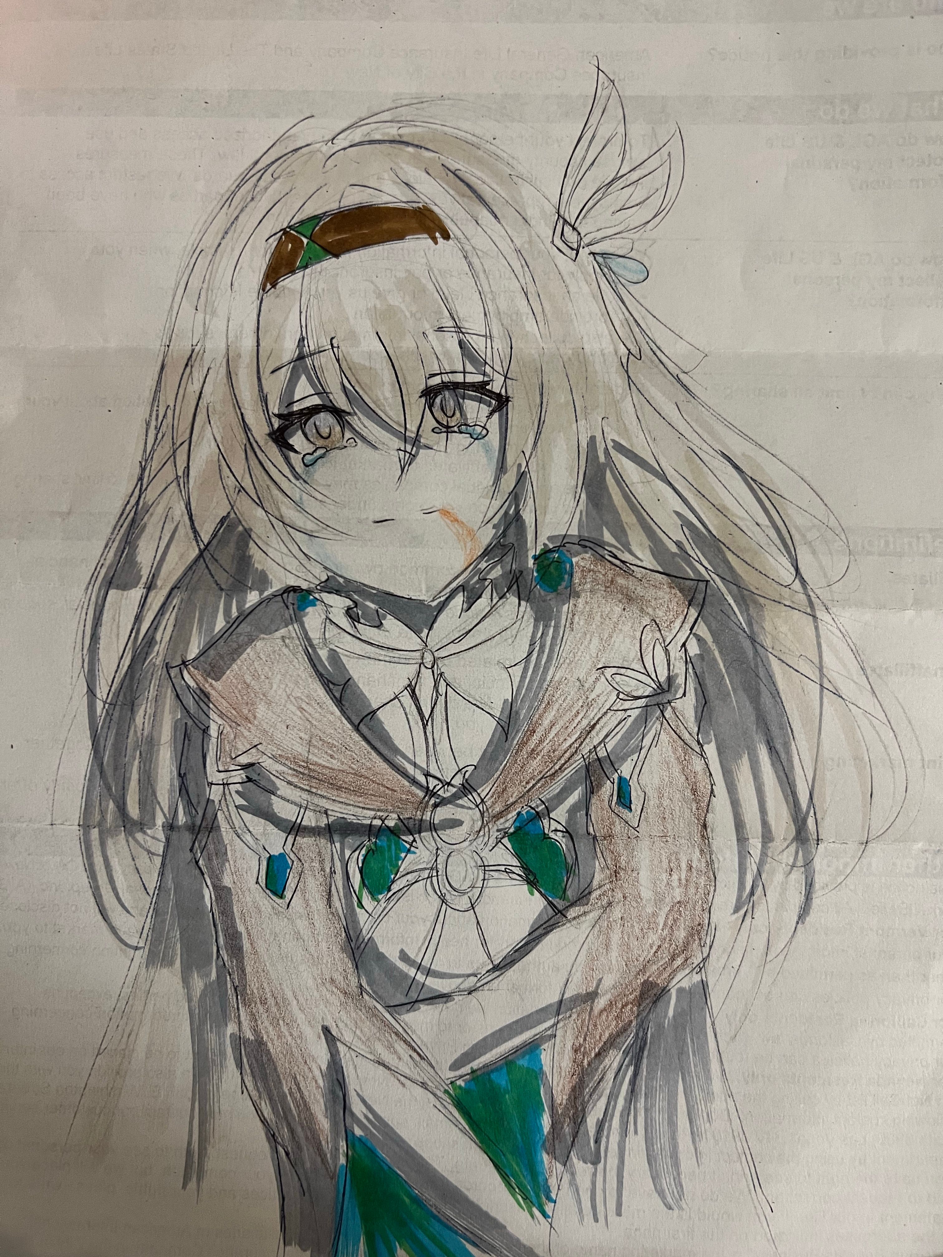 I drew Firefly’s death Honkai: Star Rail | HoYoLAB