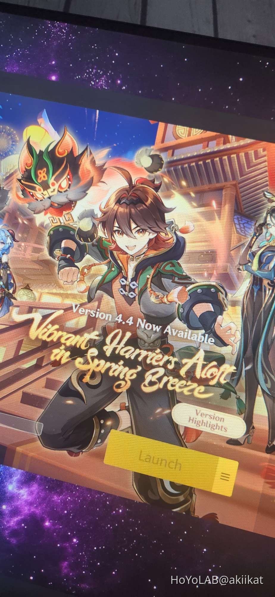 it\'s been a while since I\'ve played genshin. can\'t wait to hop back ...