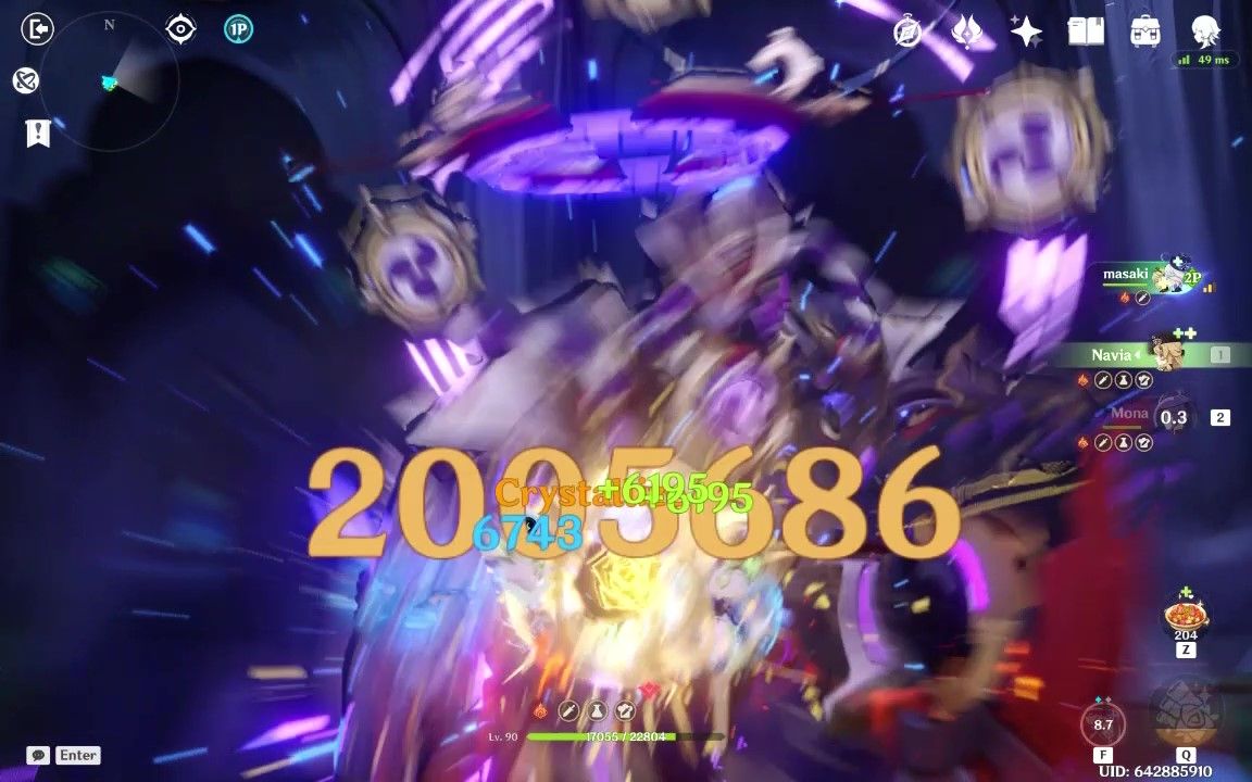 2 million navia nuke!! (with friend) (yes c6 r3) Genshin Impact | HoYoLAB