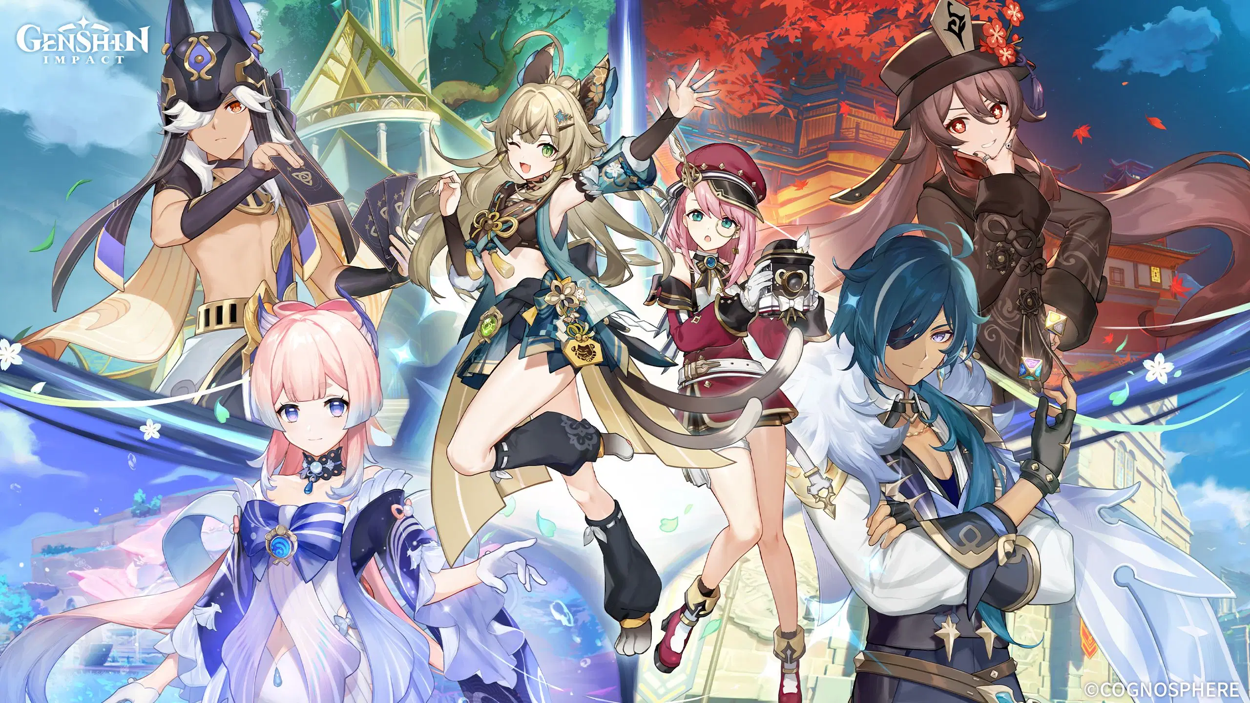 Sumeru , Inazuma , Liyue , Monstadt Wallpaper... Genshin Impact | HoYoLAB