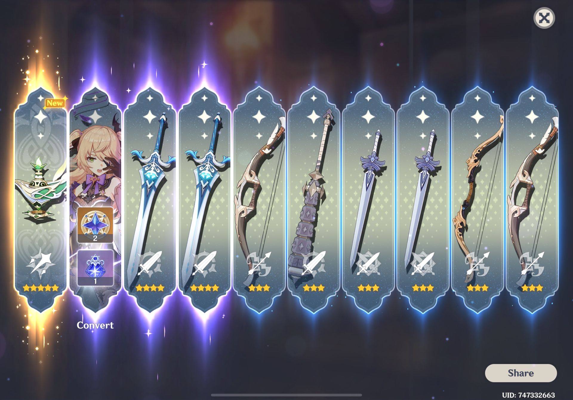 I’m screaming!!! I got Nahida with her weapon, and Xianyun😭🦋 Genshin ...