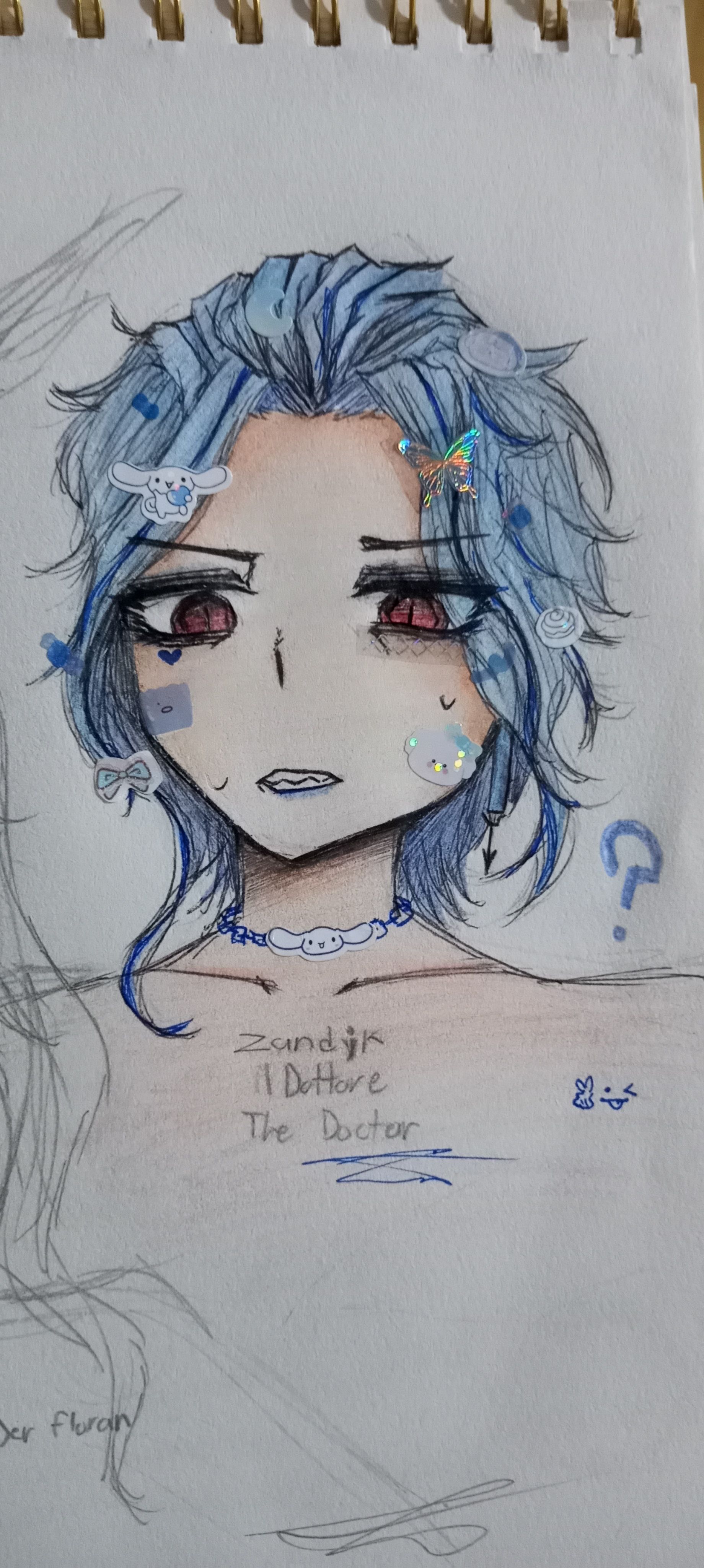 Found this old drawing of Dottore lmao Genshin Impact | HoYoLAB