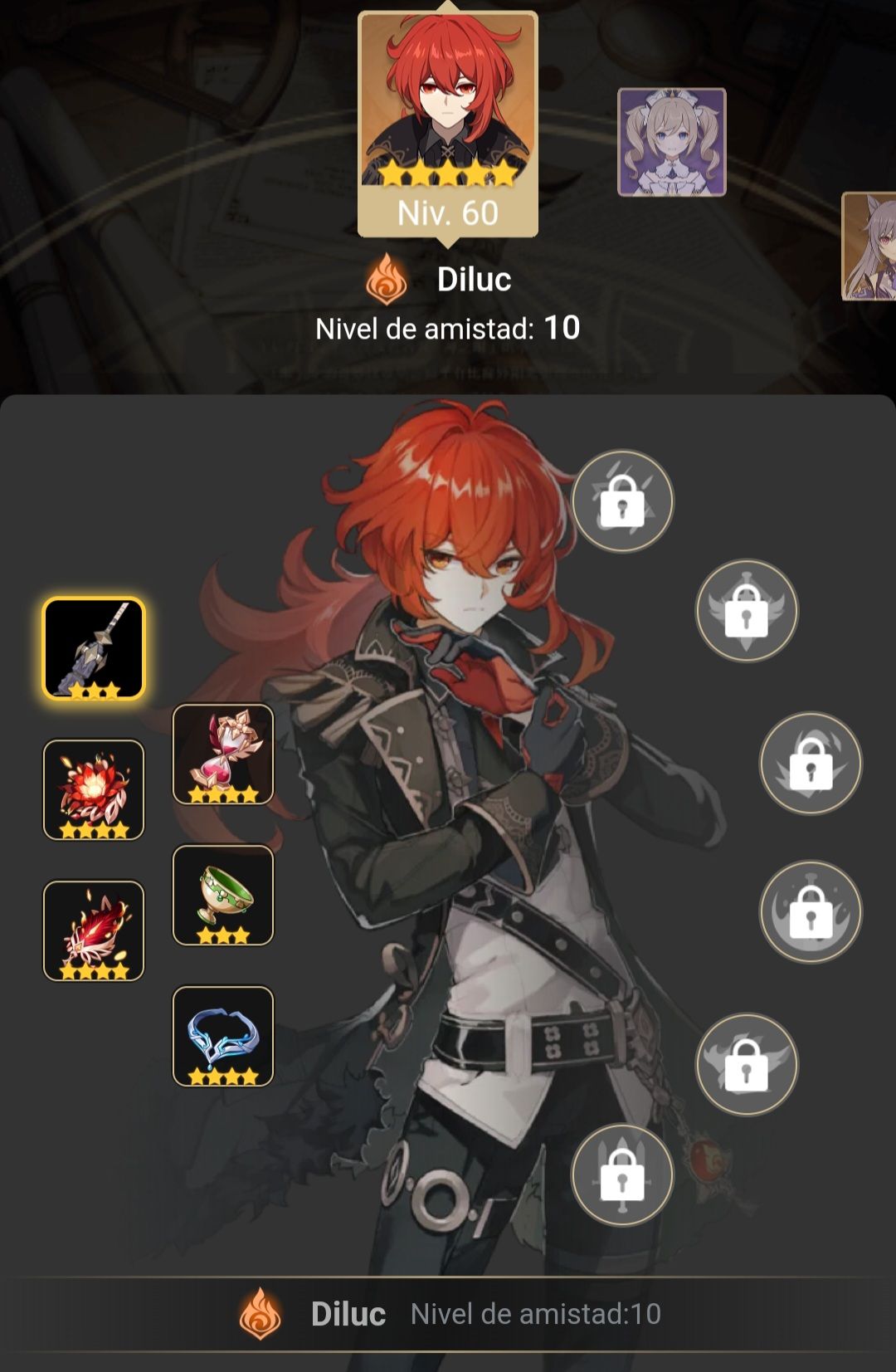 Diluc y Barbara Genshin Impact | HoYoLAB