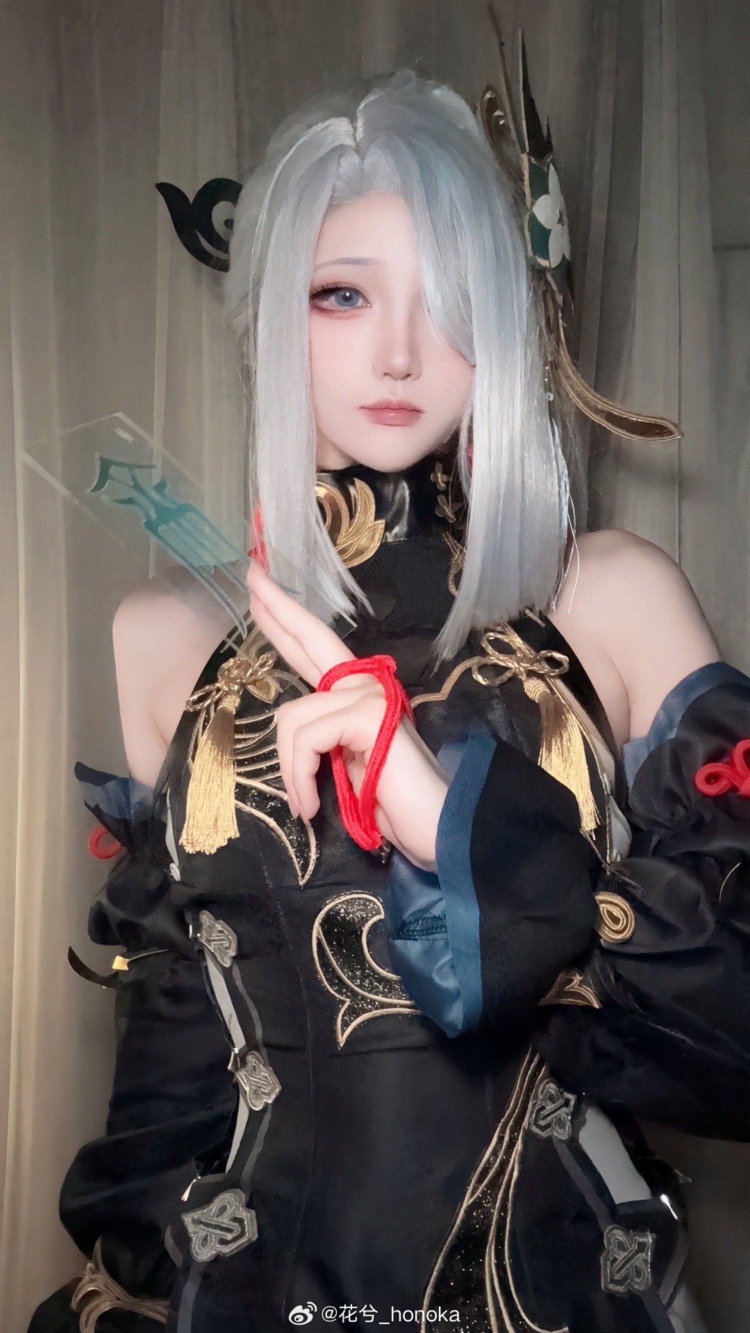 Shenhe Frostflower Dew Outfit Genshin Impact | HoYoLAB