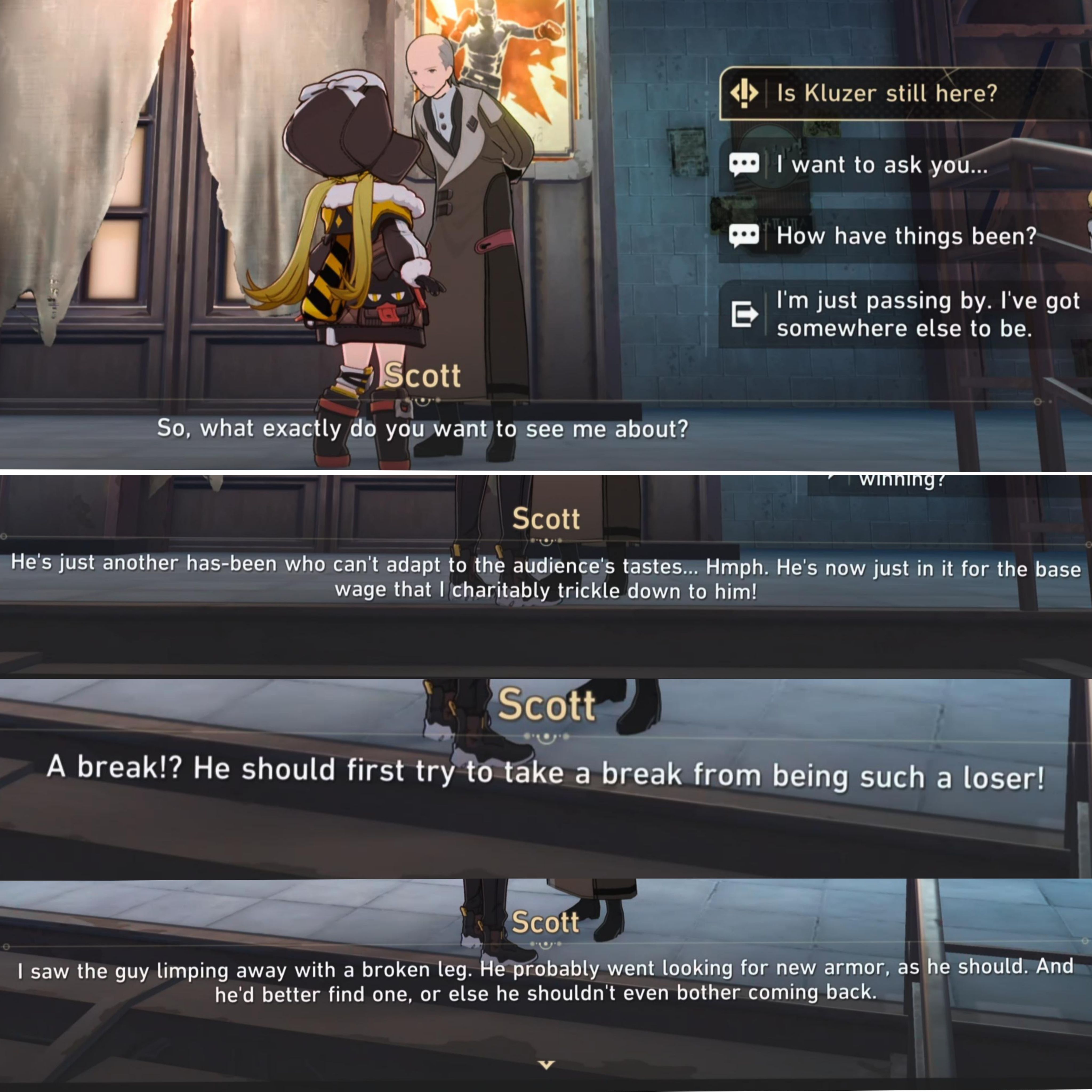 Scott could use a Diggertron to the head Honkai: Star Rail | HoYoLAB