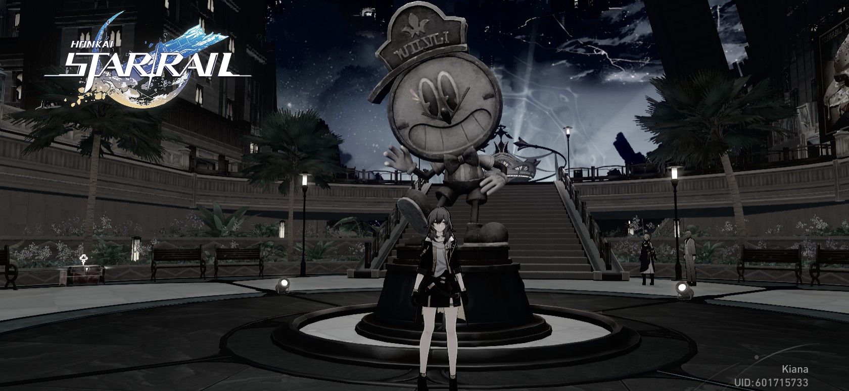 Firefly gives her best shot to Kiana the Trailblazer and Clockie Statue ...