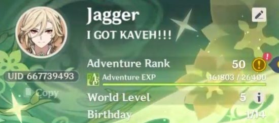 KAVEHHHHH CAMME HOMEEEEEE!!!!!!! IM A KAVEH MAIN NOWWW!!!!! Genshin Impact | HoYoLAB