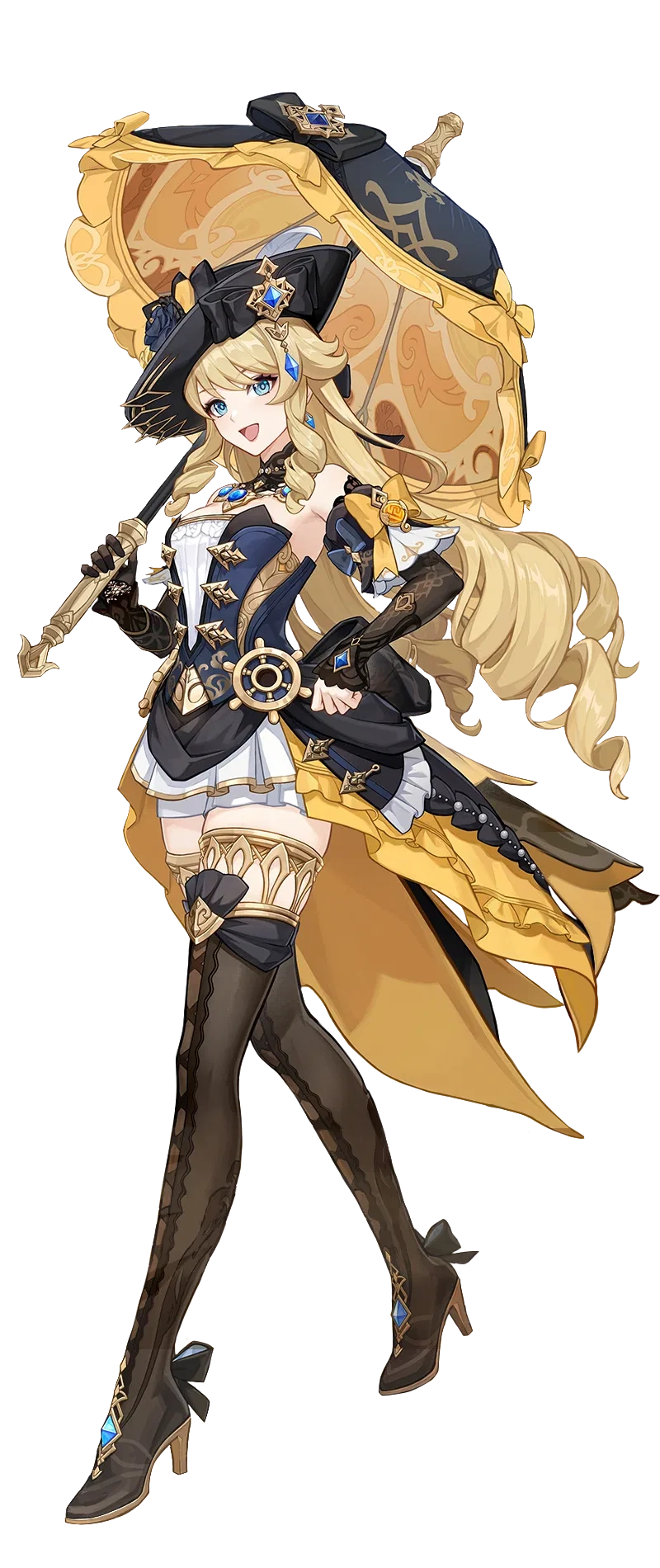 navia.. but with short hair?! Genshin Impact | HoYoLAB