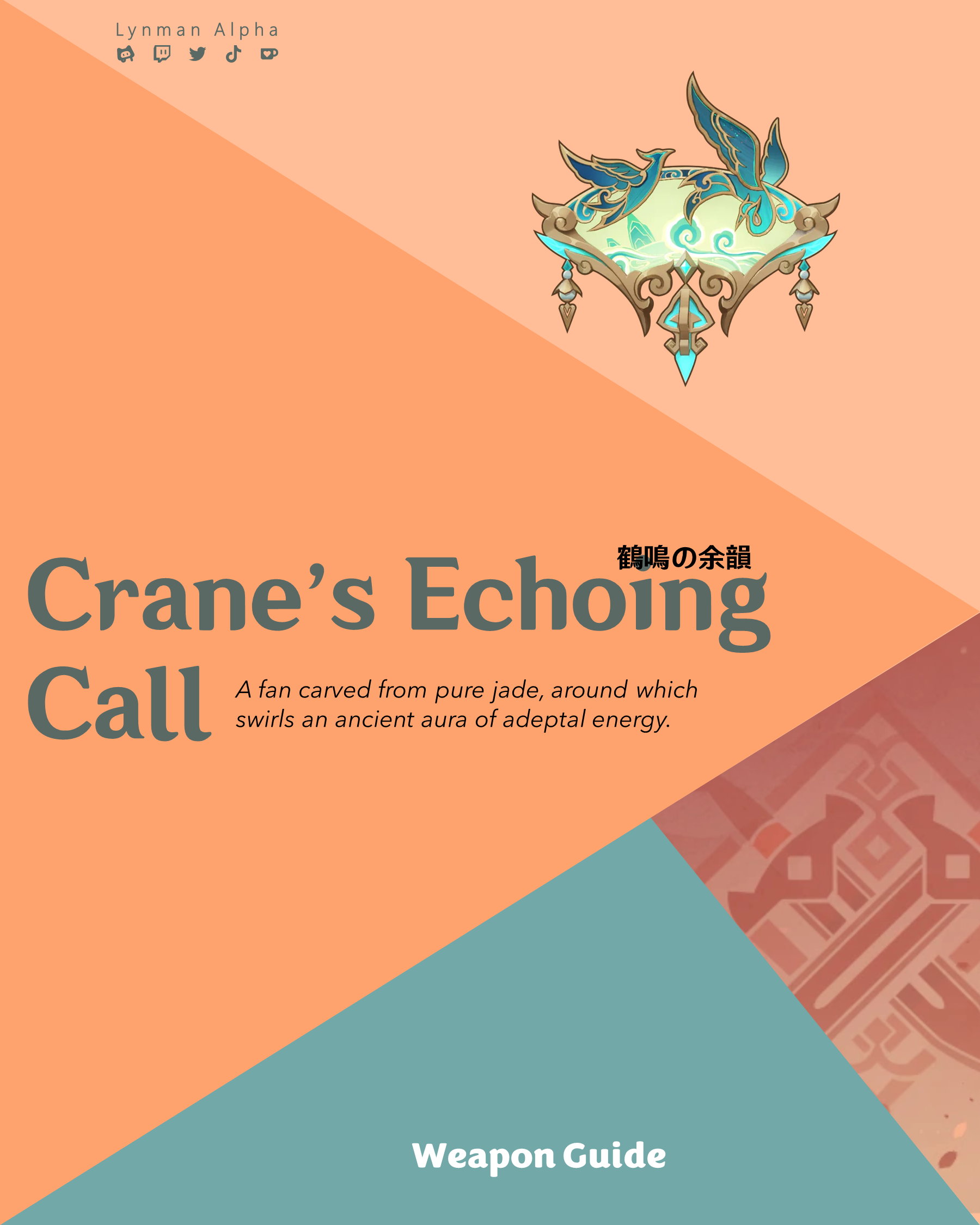 Crane’s Echoing Call | Genshin Impact Weapon Guide [Version 4.4] Genshin Impact | HoYoLAB