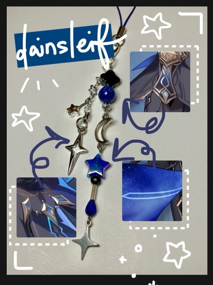 🌀 dainsleif phone charm! Genshin Impact | HoYoLAB