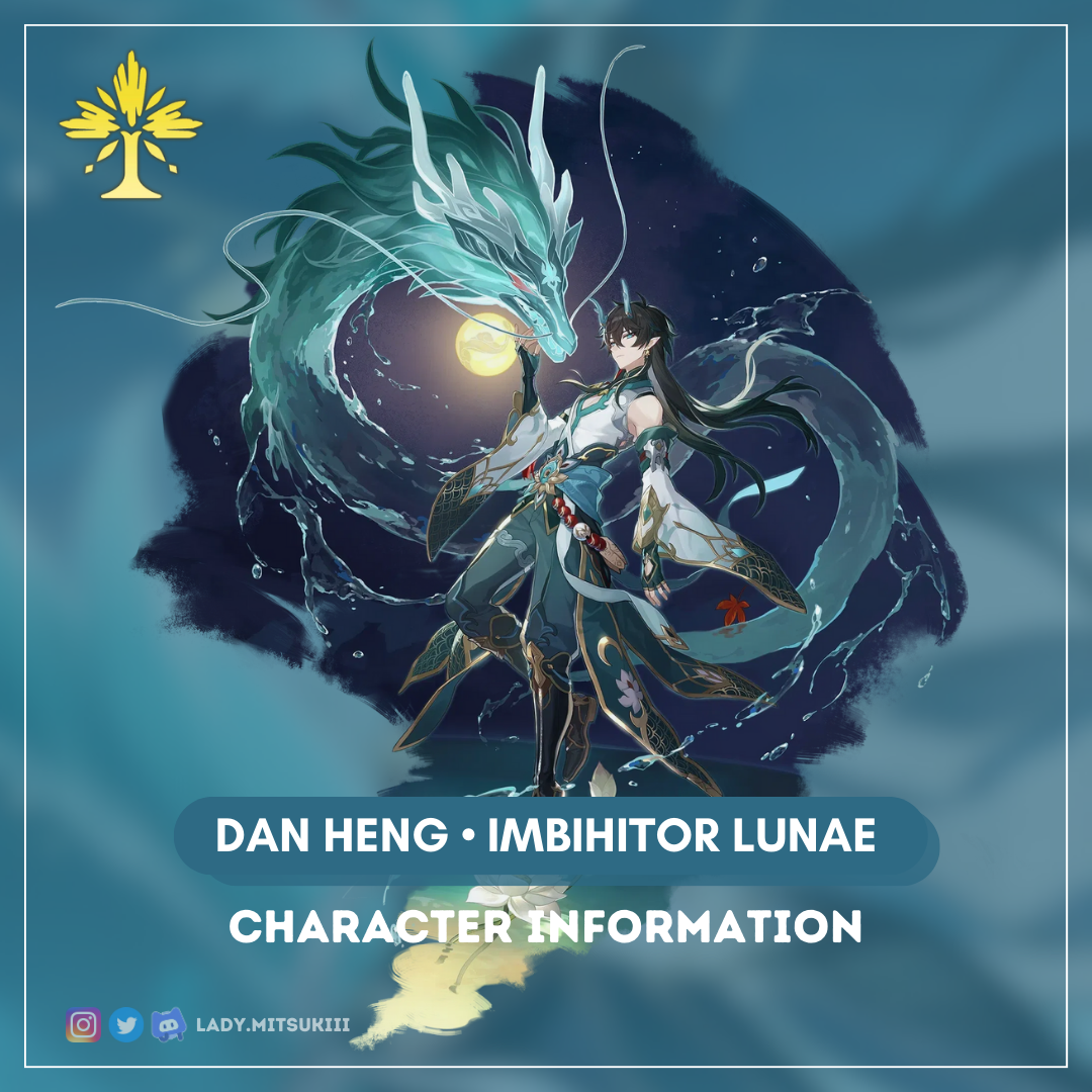 Dan Heng • Imbibitor Lunae [Character Introduction: Honkai Star Rail ...