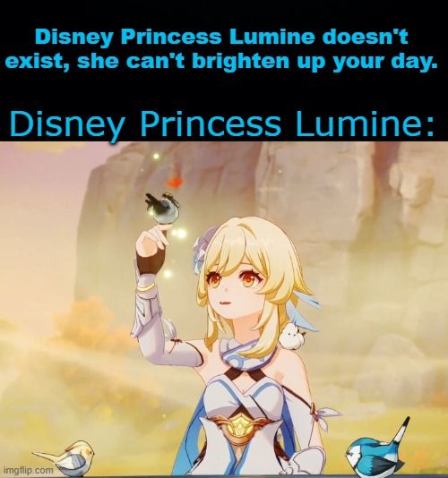 Disney Princess Lumine: Traveler of the Stars! Genshin Impact | HoYoLAB