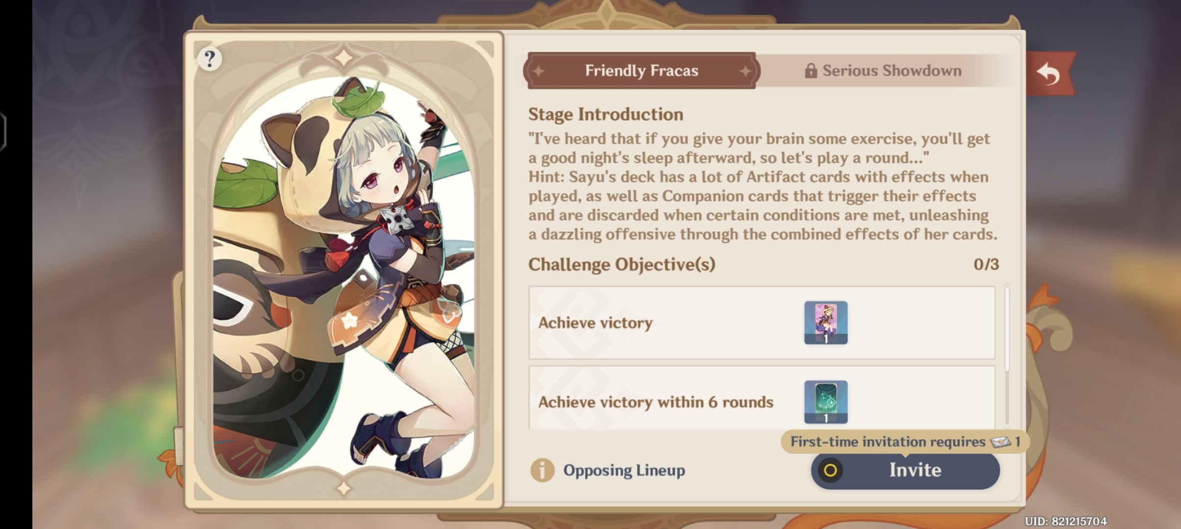 The Legend of Sayu: TCG Sayu Genshin Impact | HoYoLAB