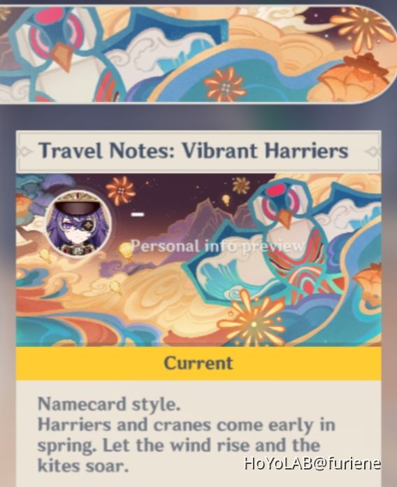 lantern rite's bp namecard never disappoints XD Genshin Impact | HoYoLAB