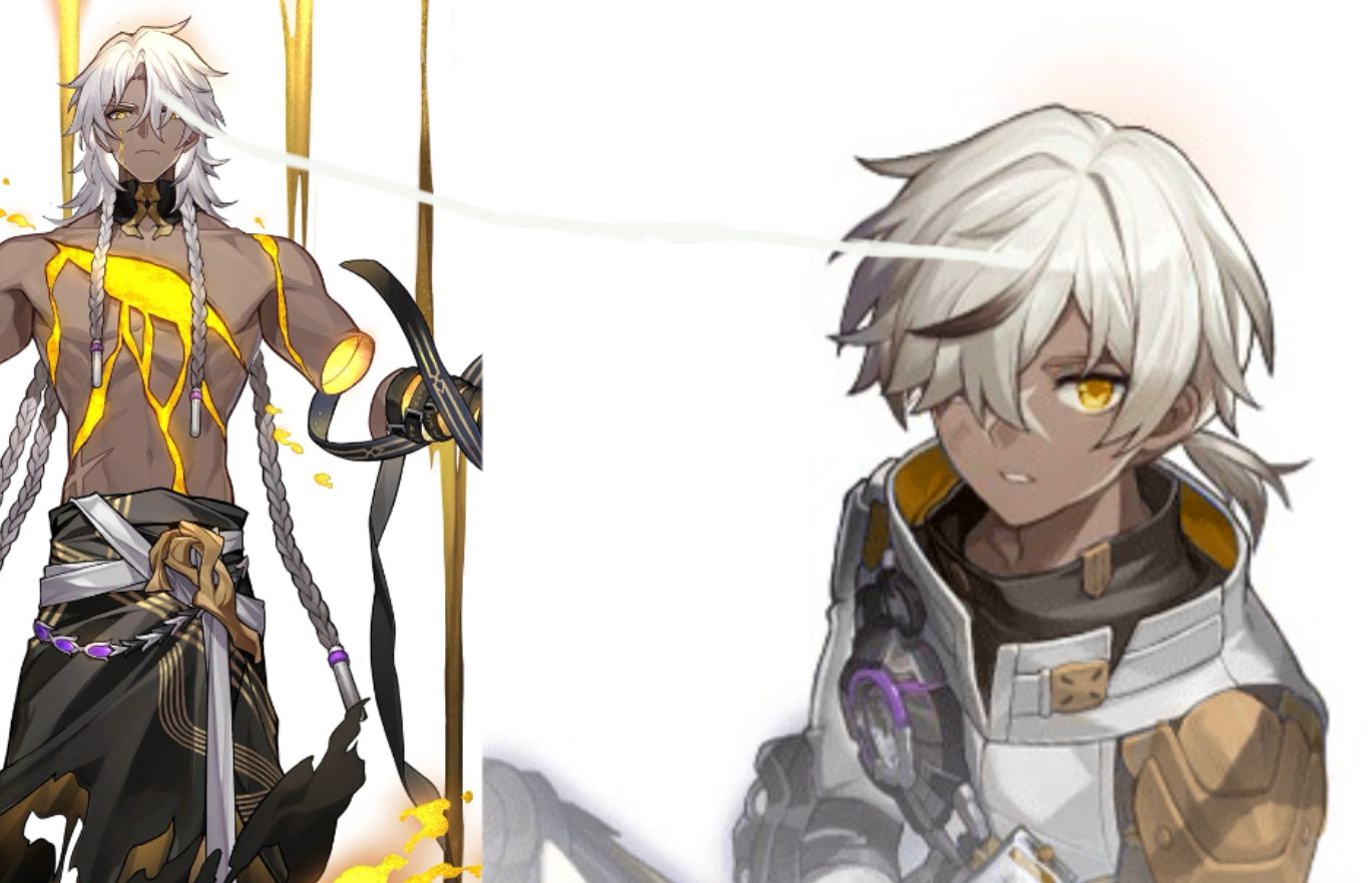 remind me never to colourswap aeons and characters Honkai: Star Rail ...