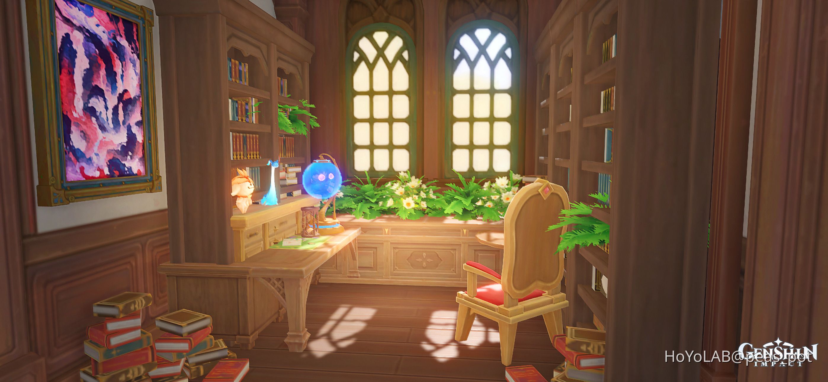 Study corner 📚🪴 Genshin Impact | HoYoLAB