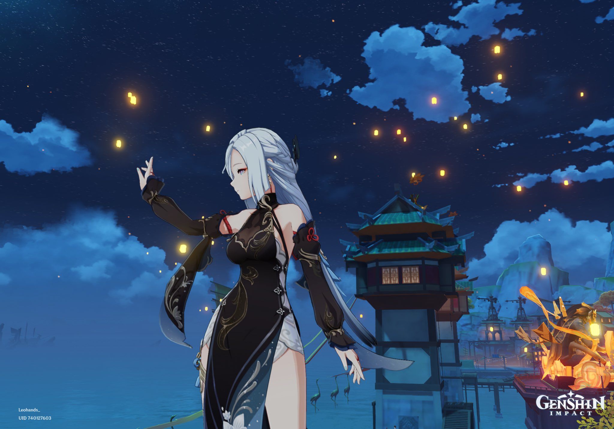 Shenhe' skin 🤍 Genshin Impact | HoYoLAB