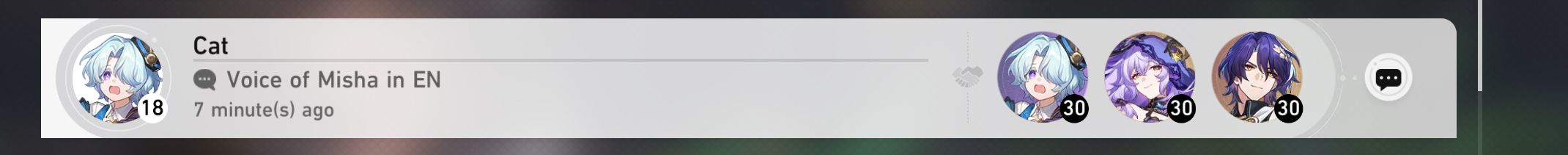 I have Cat Protano in my friends list 😄 Honkai: Star Rail | HoYoLAB