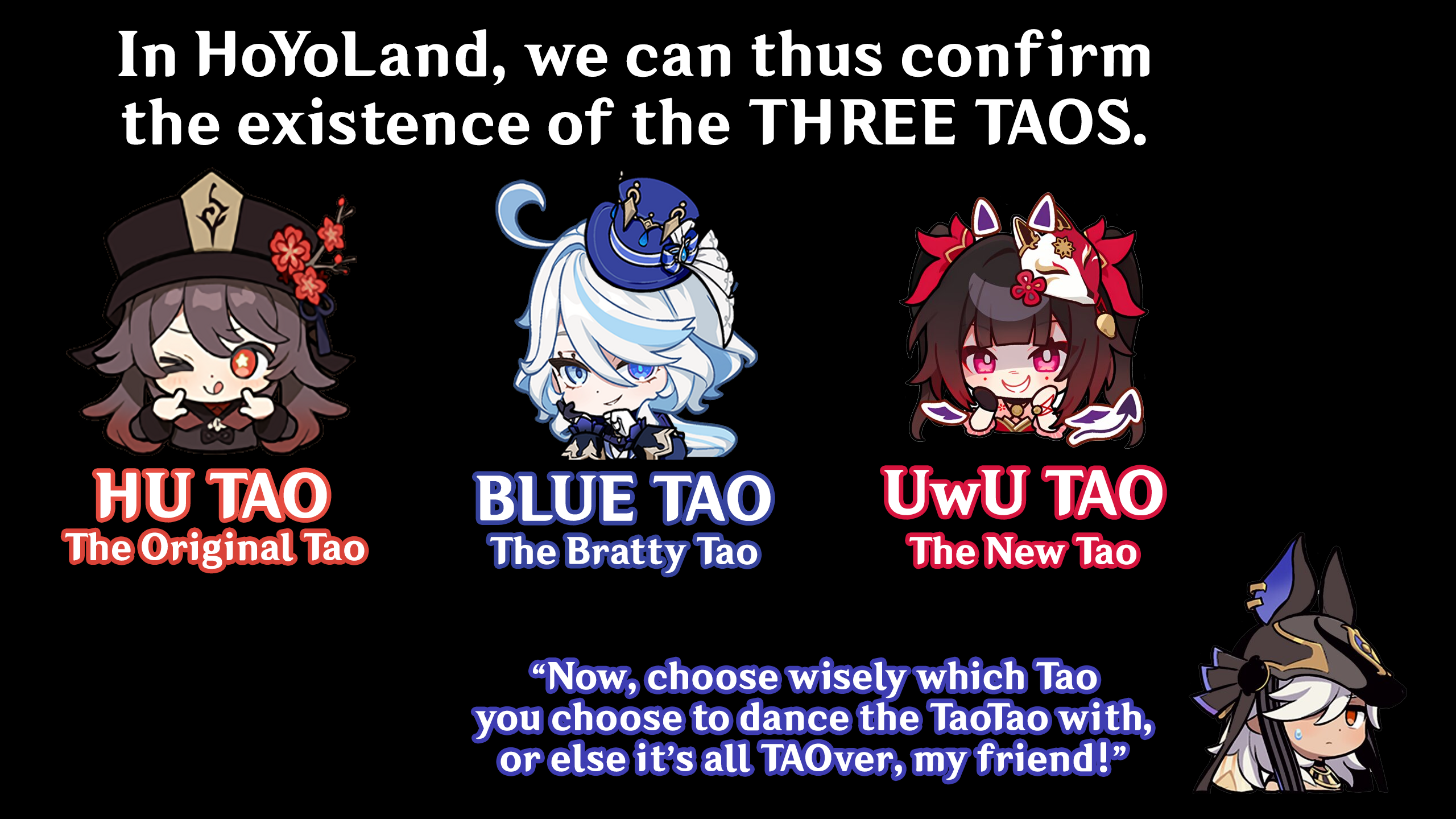 The Three Taos | HoYoLAB