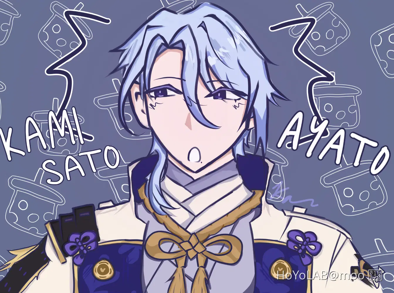 kamisato ayato fanart 😭😭 Genshin Impact | HoYoLAB