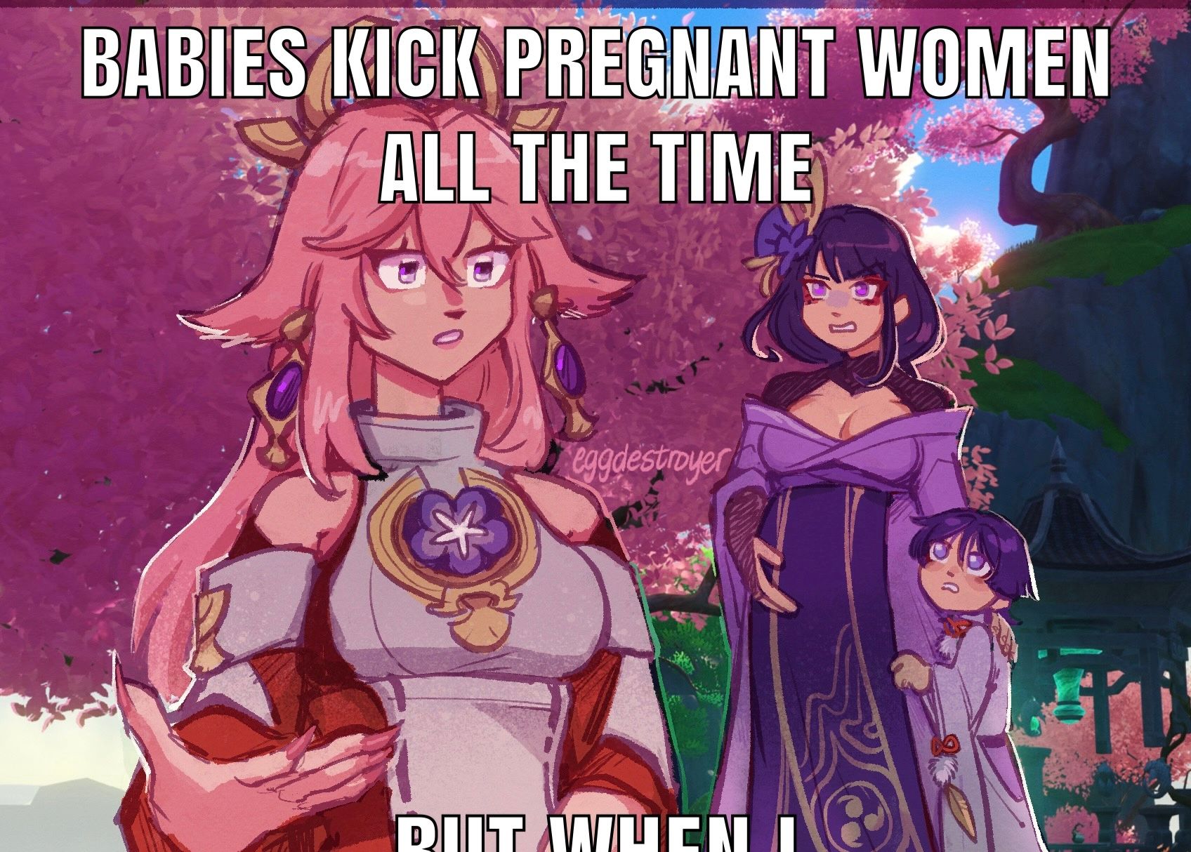 Meme Redraw Of The Lovely Miss Miko Genshin Impact HoYoLAB meme-redraw-of-the-lovely-miss-miko-genshin-impact-hoyolab
