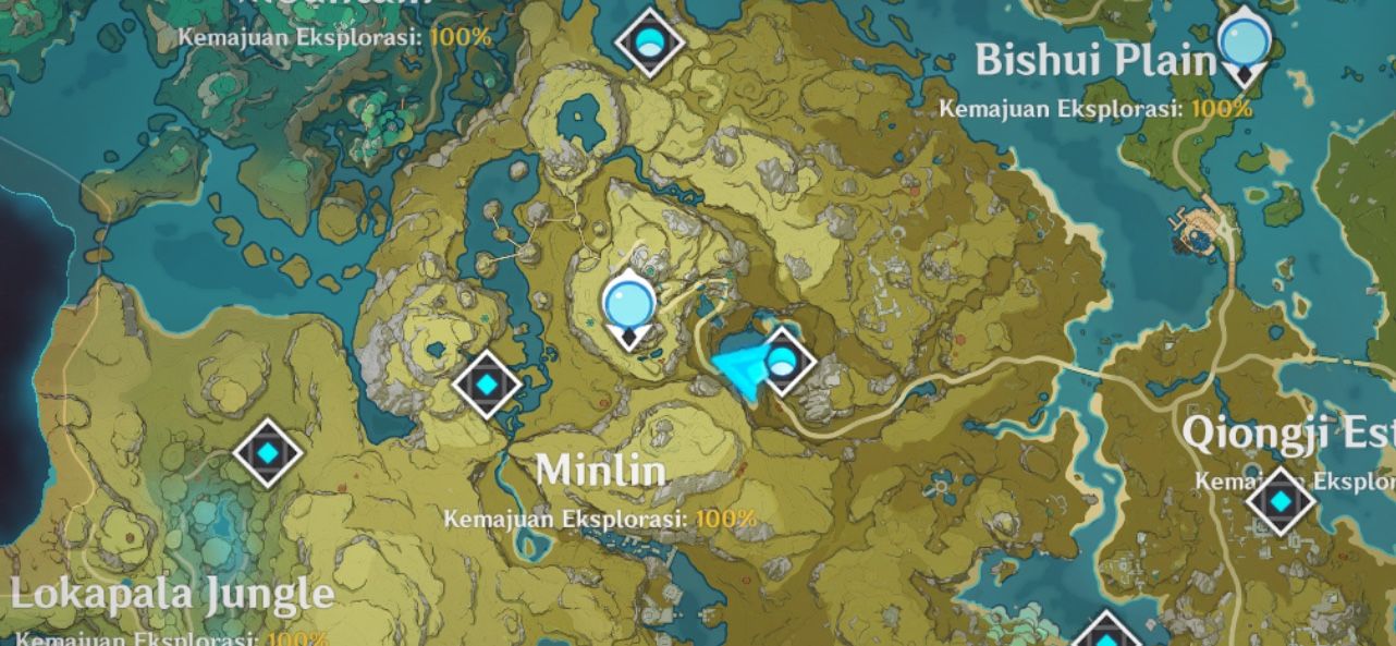 really needs effort thanks Minlin 100% Exploration Genshin Impact | HoYoLAB