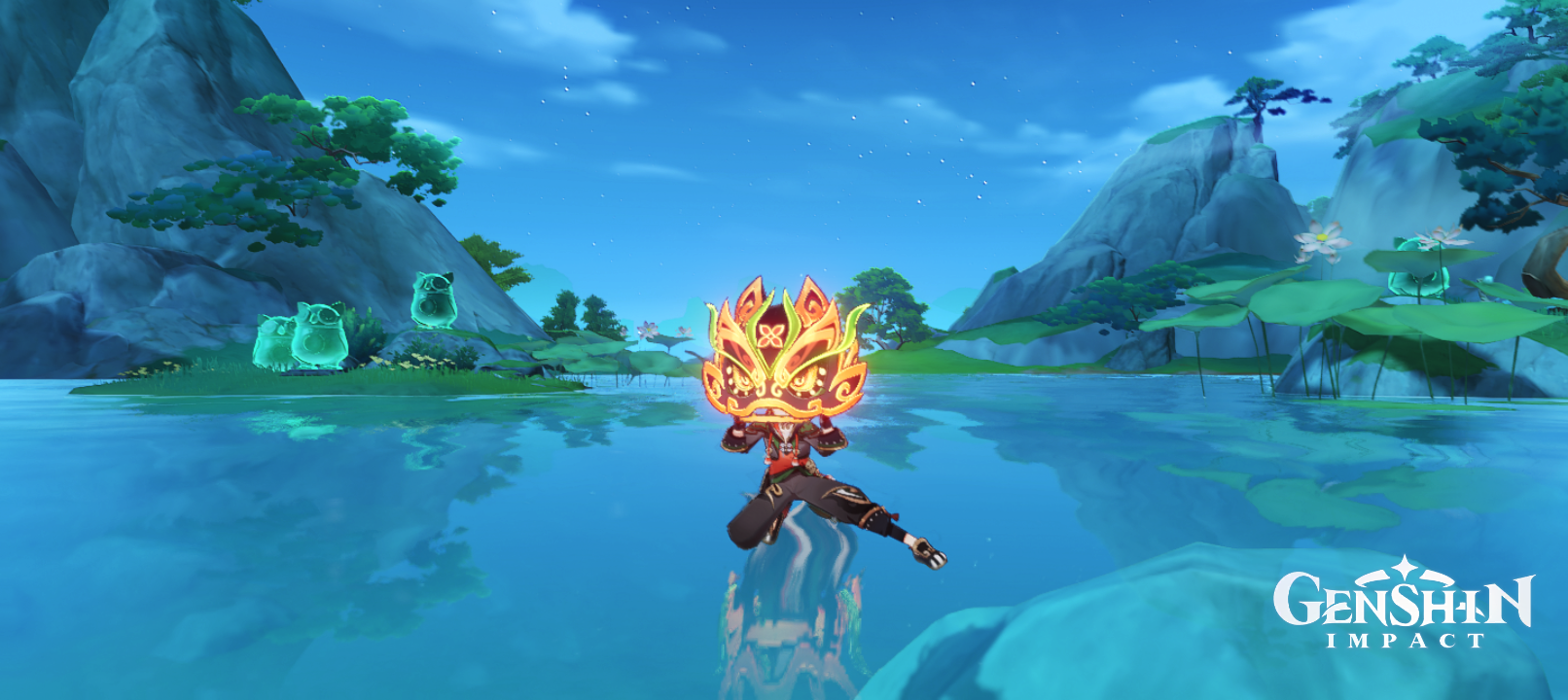 Gaming Wushou Dancing on Water Genshin Impact | HoYoLAB