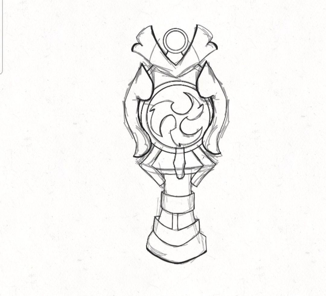 Electro gnosis sketch Genshin Impact | HoYoLAB