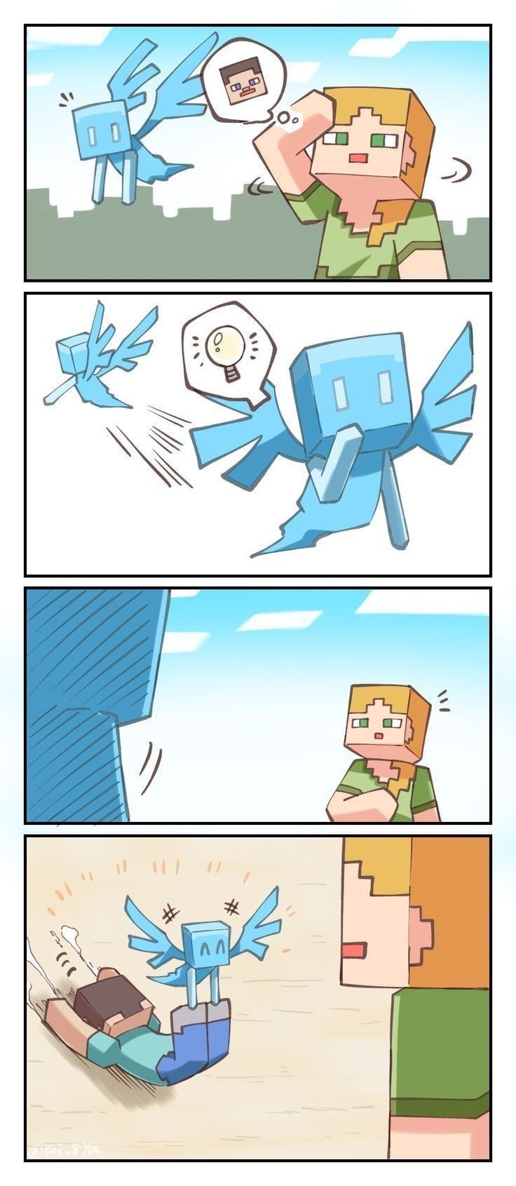 Minecraft Comic | Meme | HoYoLAB