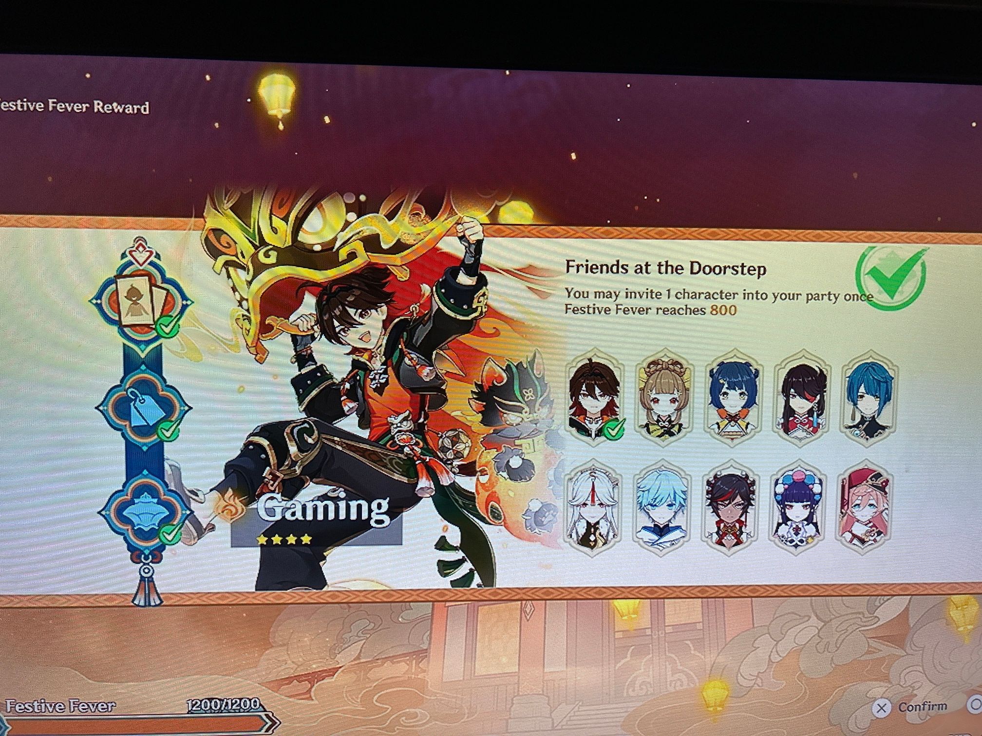 Festive Fever Reward Genshin Impact | HoYoLAB