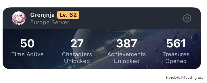 My first 50 days off Hsr Honkai: Star Rail | HoYoLAB