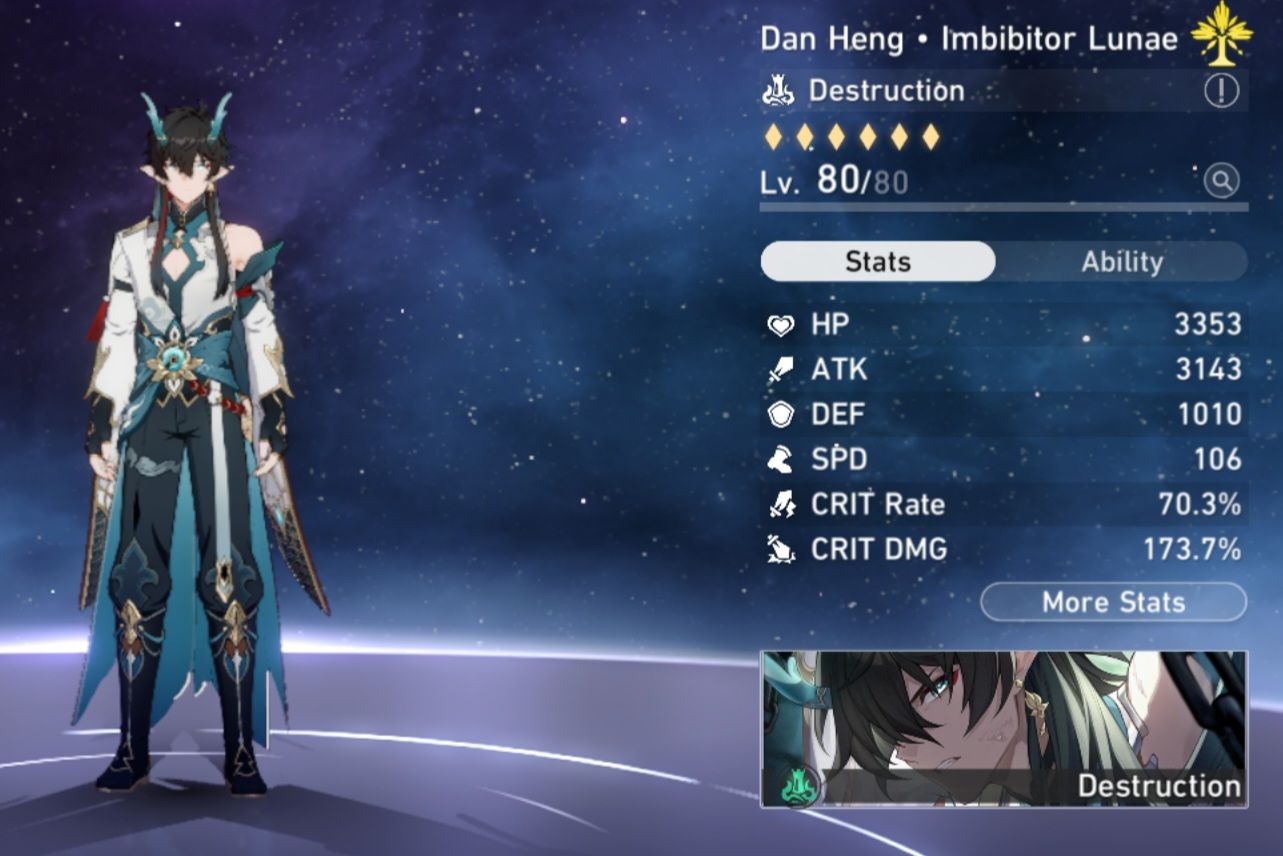 updated? stats for DHIL Honkai: Star Rail | HoYoLAB