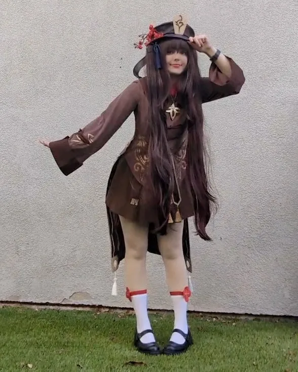 My Hu Tao Cosplay (feat. my pompompurin skirt)! Genshin Impact | HoYoLAB