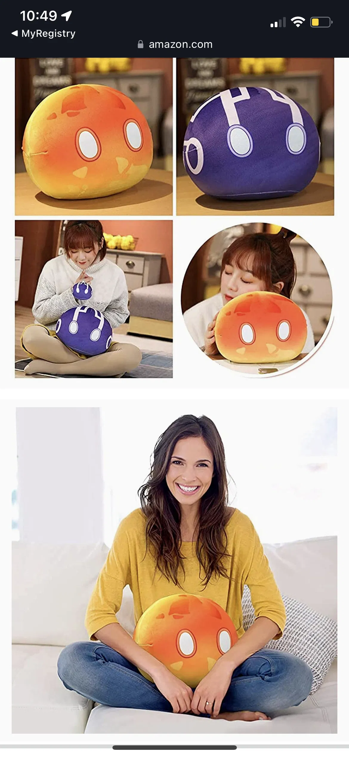 GUYS DONT BUY THESE OFF OF AMAZON ITS A SCAM IT MAY LOOK LIKE A PLUSHIE ...