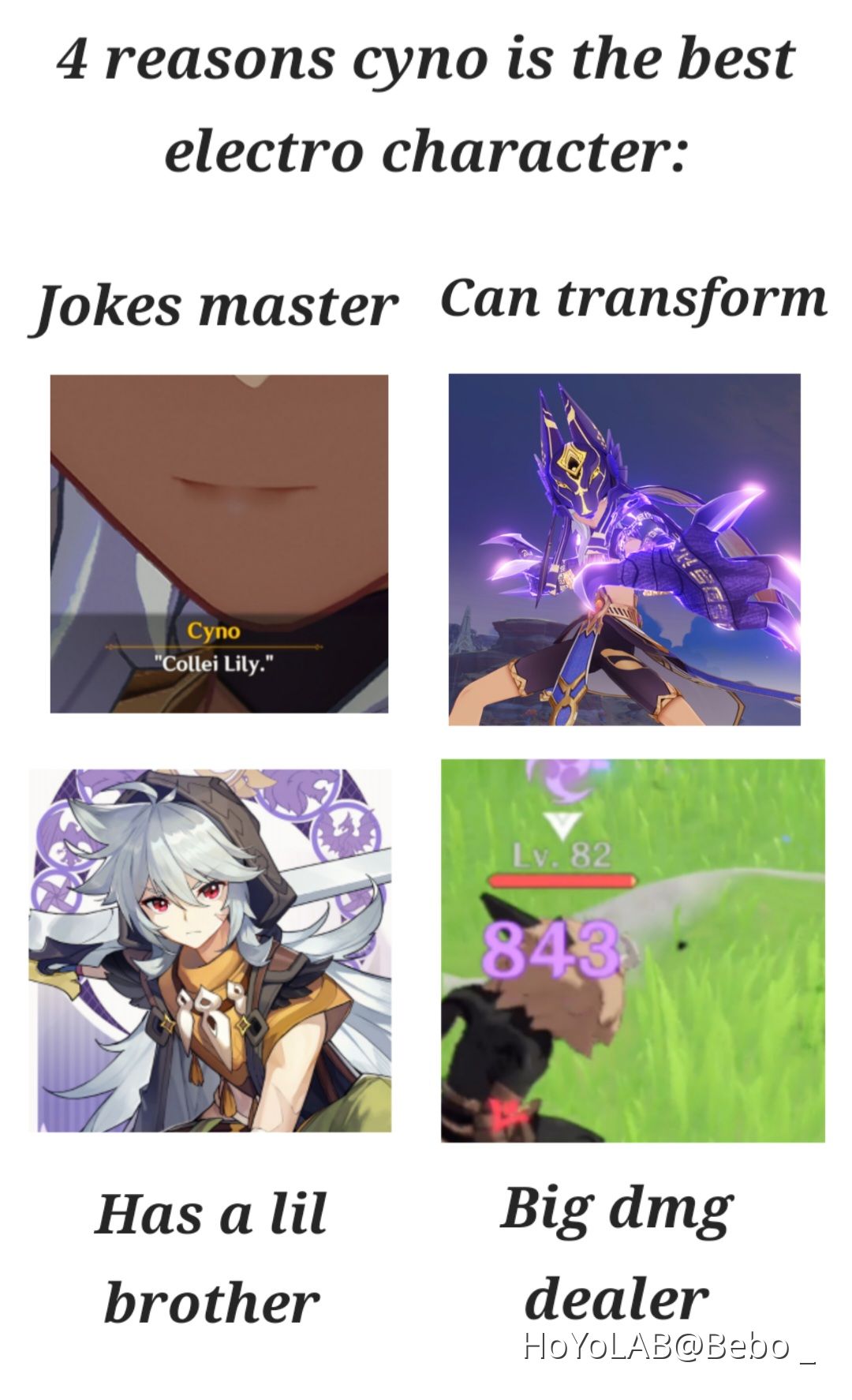 Why cyno is the best character Genshin Impact | HoYoLAB