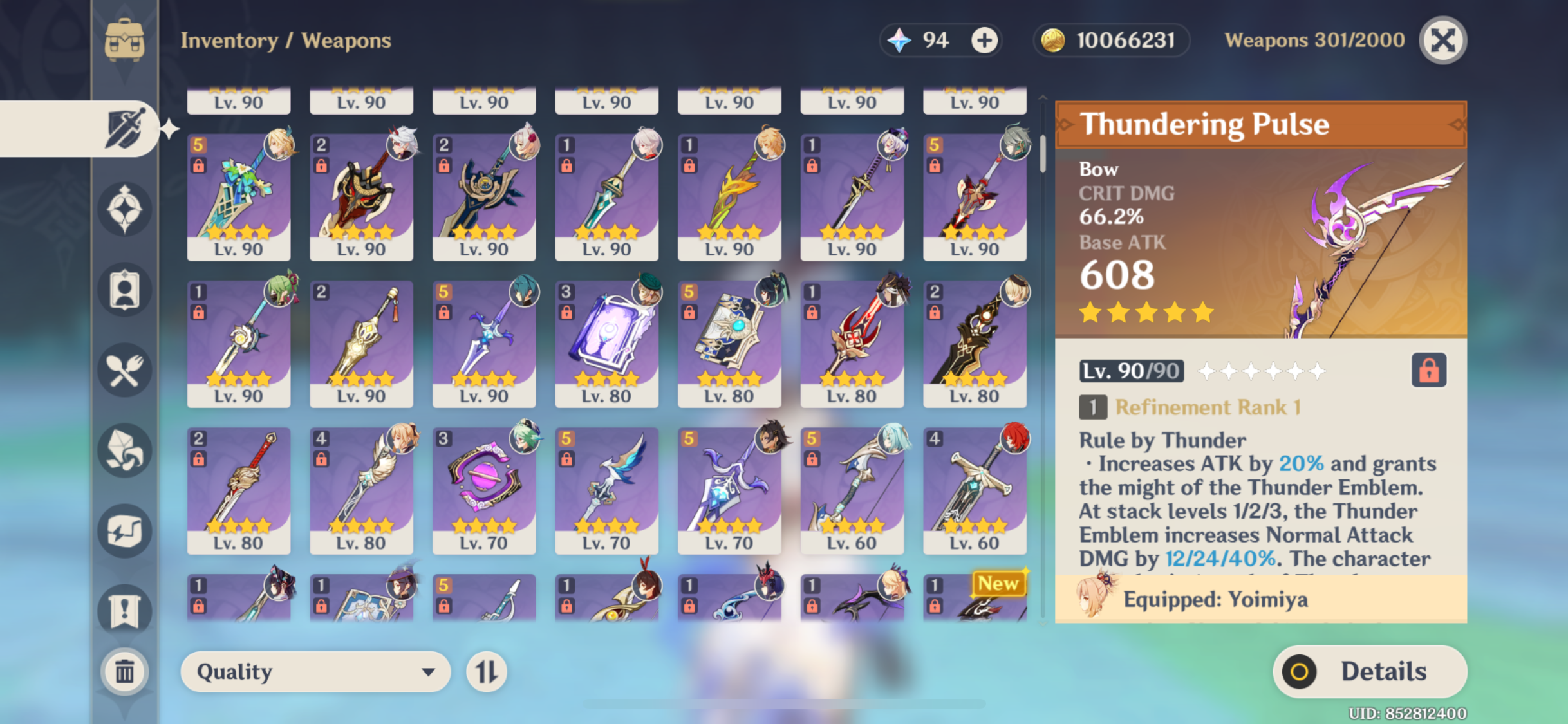 what is your cursed weapon? Genshin Impact | HoYoLAB