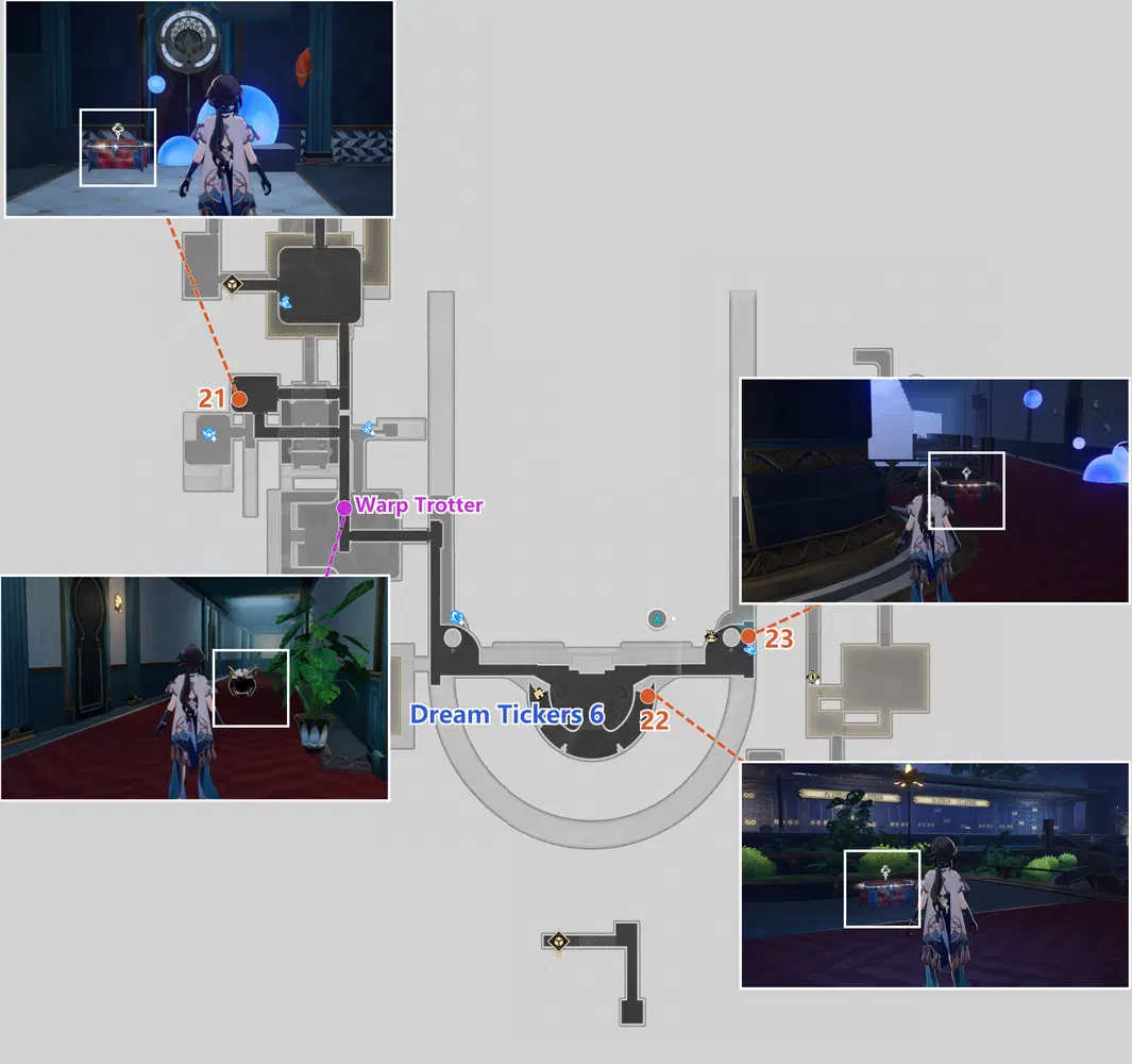 [V2.0] Penacony Complete Treasure Collection Guide (5) | The Reverie ...