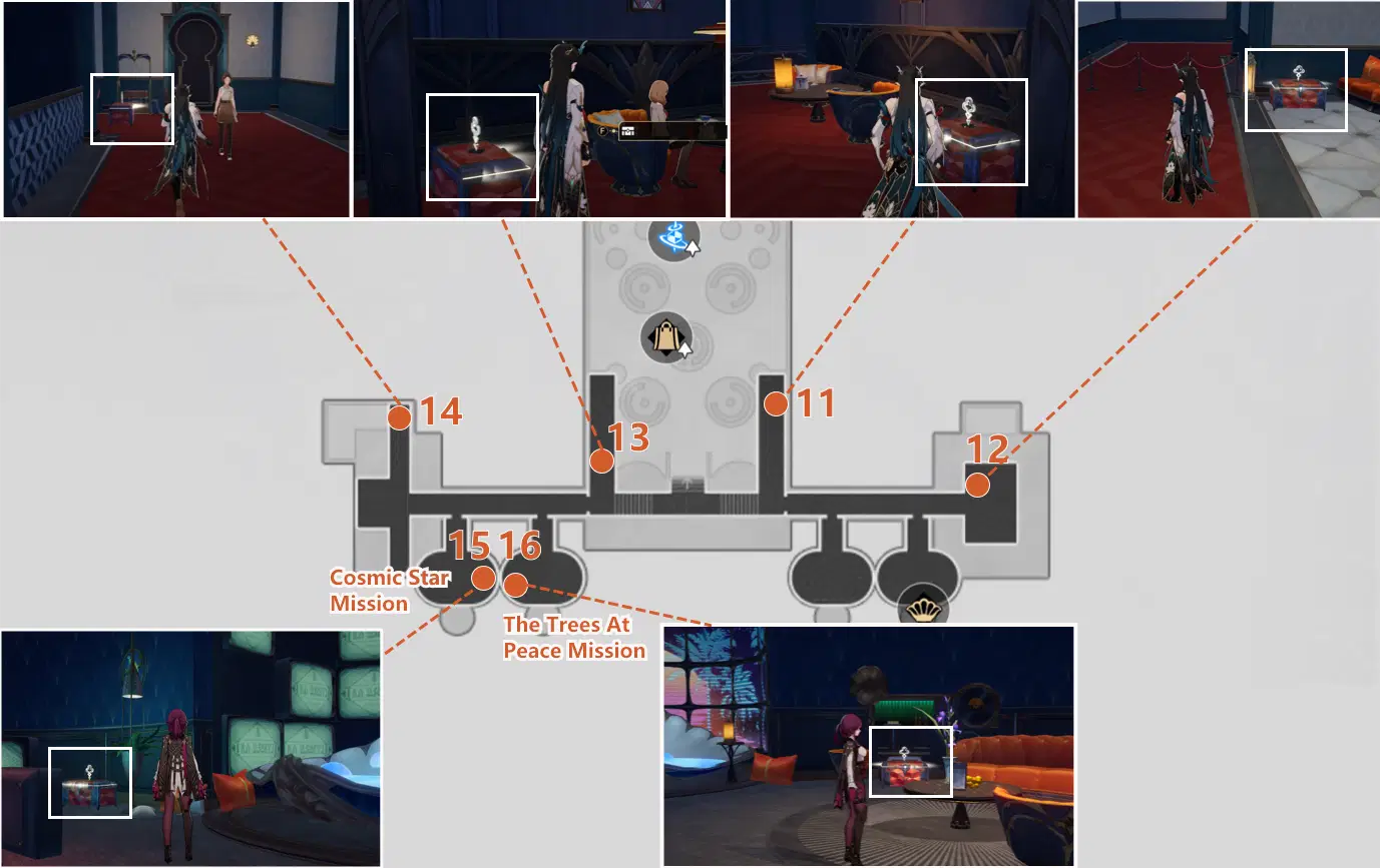 [V2.0] Penacony Complete Treasure Collection Guide (1) | The Reverie ...