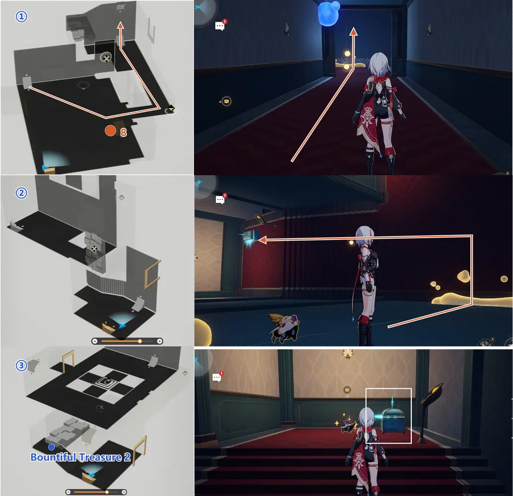 [V2.0] Penacony Complete Treasure Collection Guide (5) | The Reverie ...