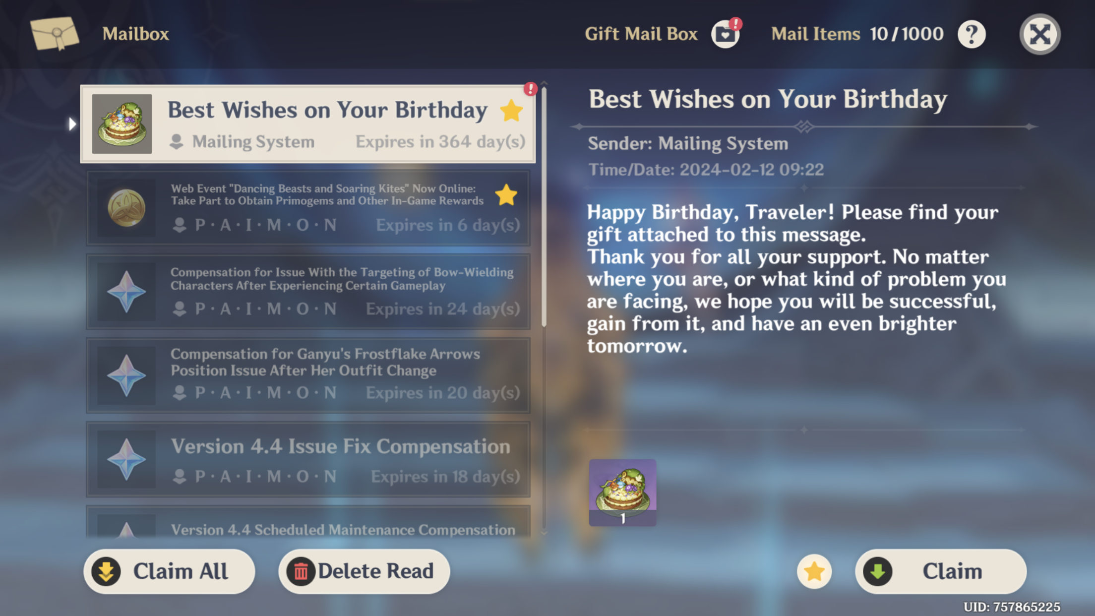 GUESS WHOS BIRTHDAY IT IS!!!!! Genshin Impact | HoYoLAB