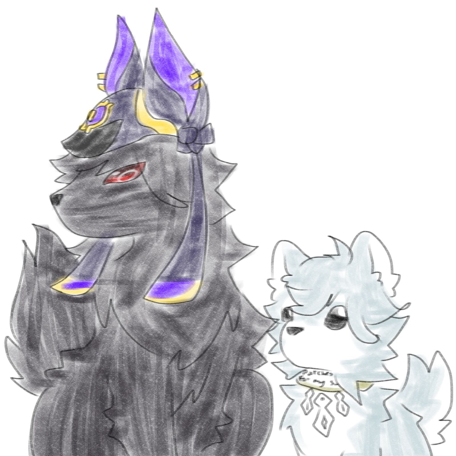 Cyno Razor | Black Shuck and “Patches” Genshin Impact | HoYoLAB