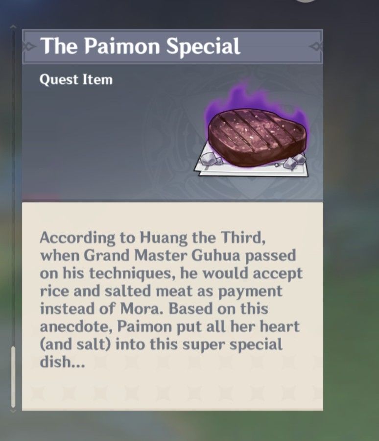 So,Paimon Can Cook ? Or,Can A Cook Instructor For Traveler? Genshin ...