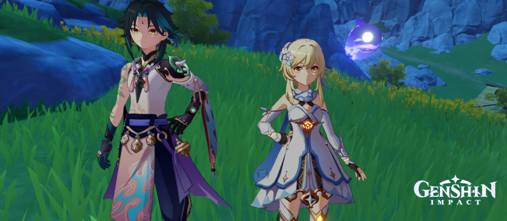 Lumine and Xiao Genshin Impact | HoYoLAB