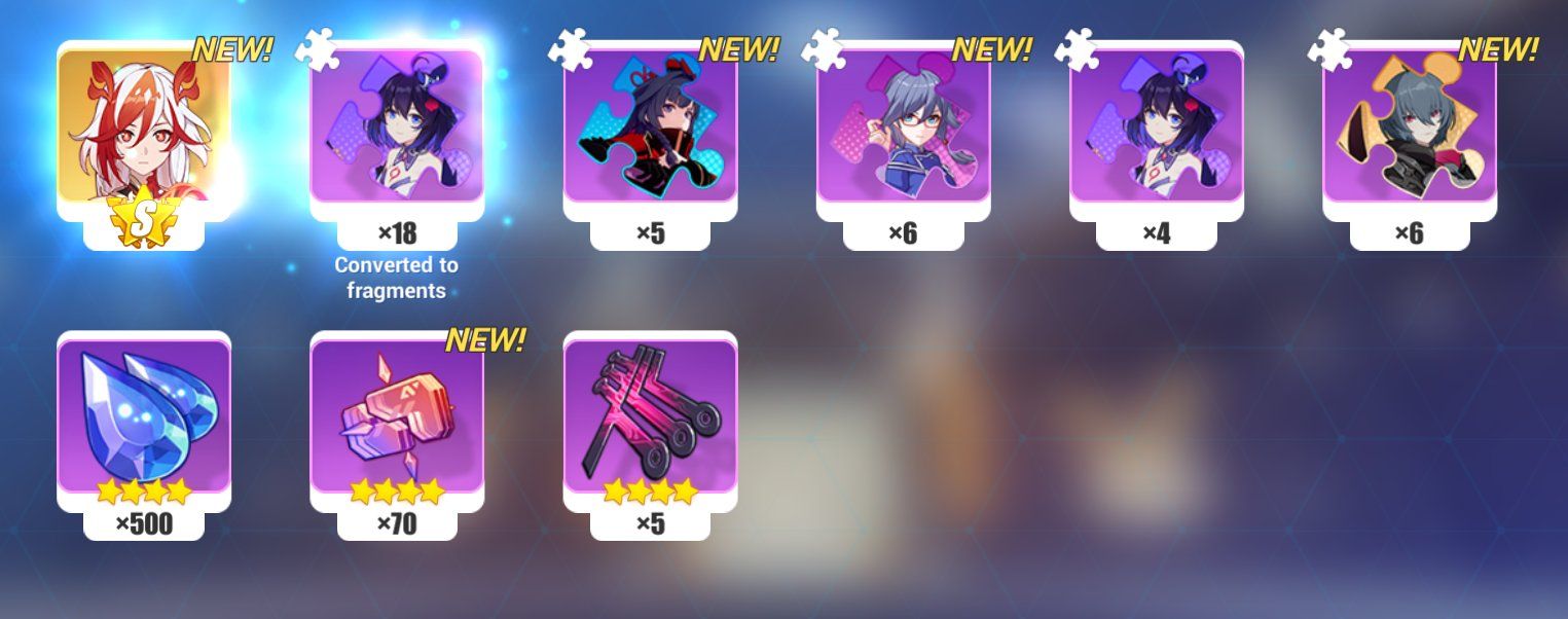 beginner's luck; first ever 10 pull-- Honkai Impact 3rd | HoYoLAB