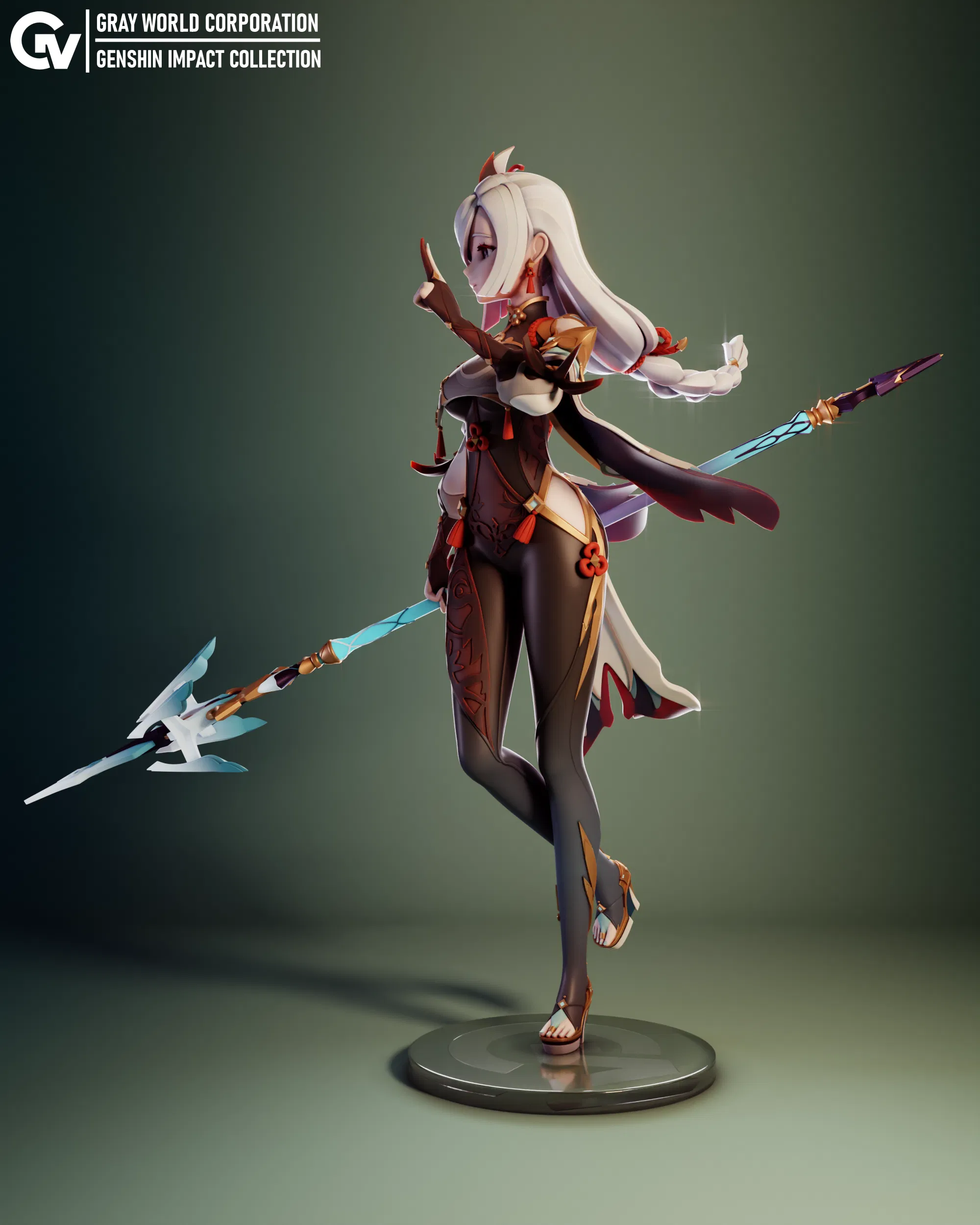 Shenhe | Model for printing Genshin Impact | HoYoLAB