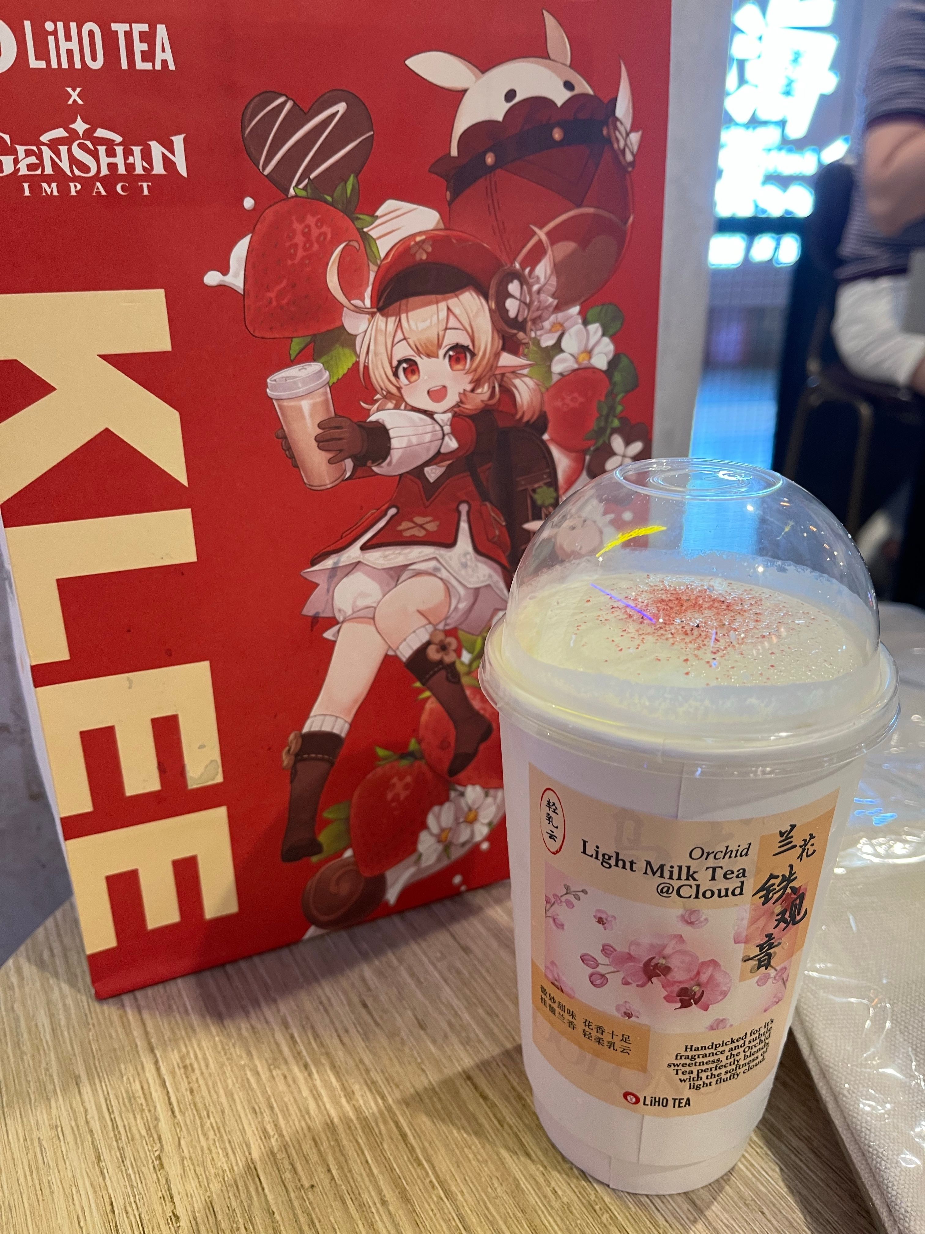 Celebrating with Liho x Genshin bubble tea Genshin Impact | HoYoLAB