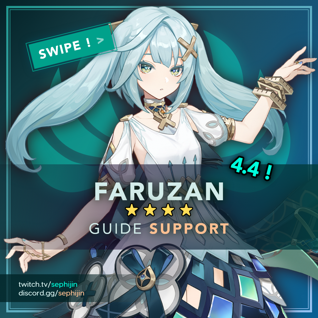 [4.4] Guide complet de Faruzan Genshin Impact | HoYoLAB
